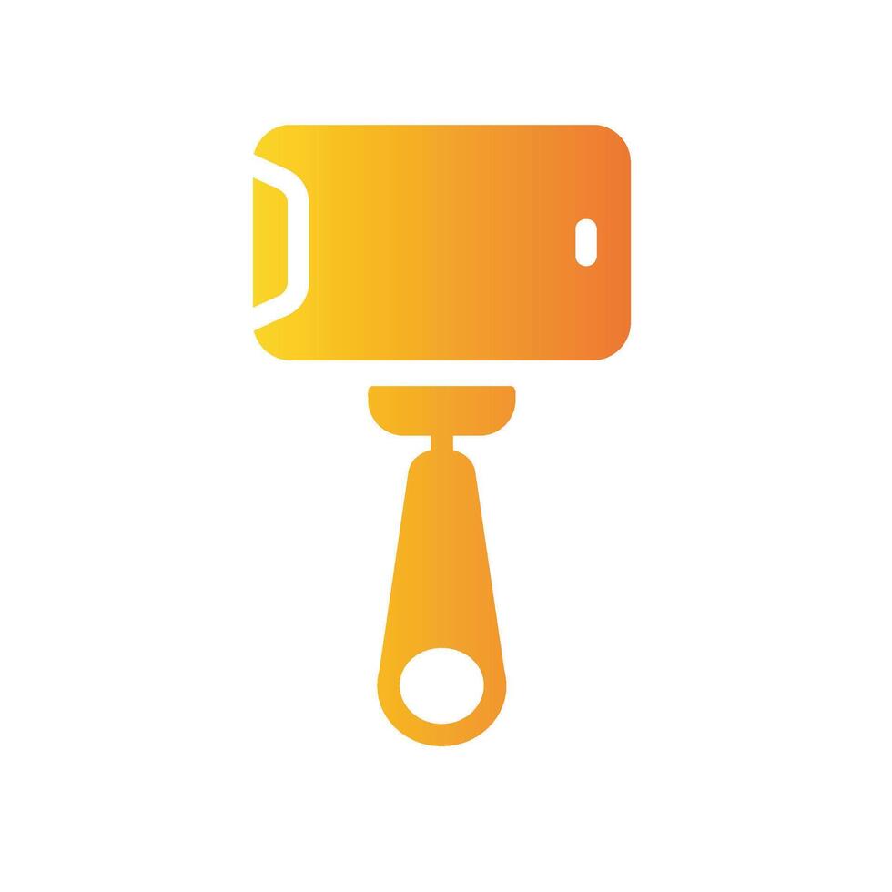 script Flat Gradient Icon White Background 53248161 Vector Art at Vecteezy