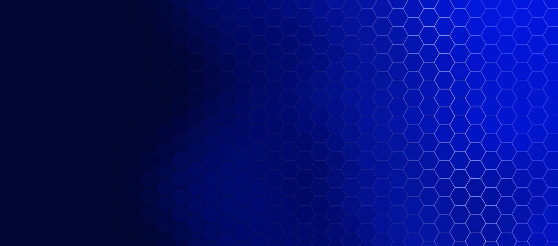 Blue hexagonal pattern with gradient background. 53248528 Vector Art at Vecteezy