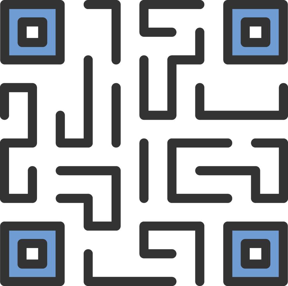 Qr Code icon image. Suitable for mobile apps, web apps and print media ...