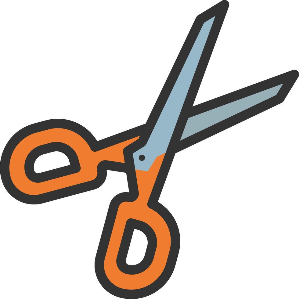 Scissors icon image. Suitable for mobile apps, web apps and print media ...