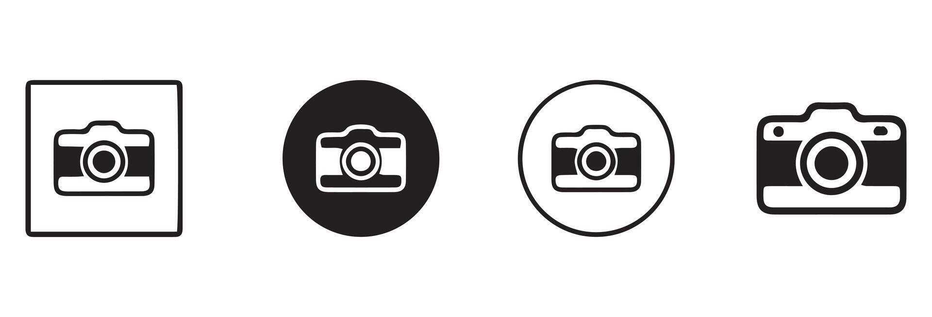 Simple Camera Icon Variation. Icon isolated transparent background 53267502 Vector Art at Vecteezy