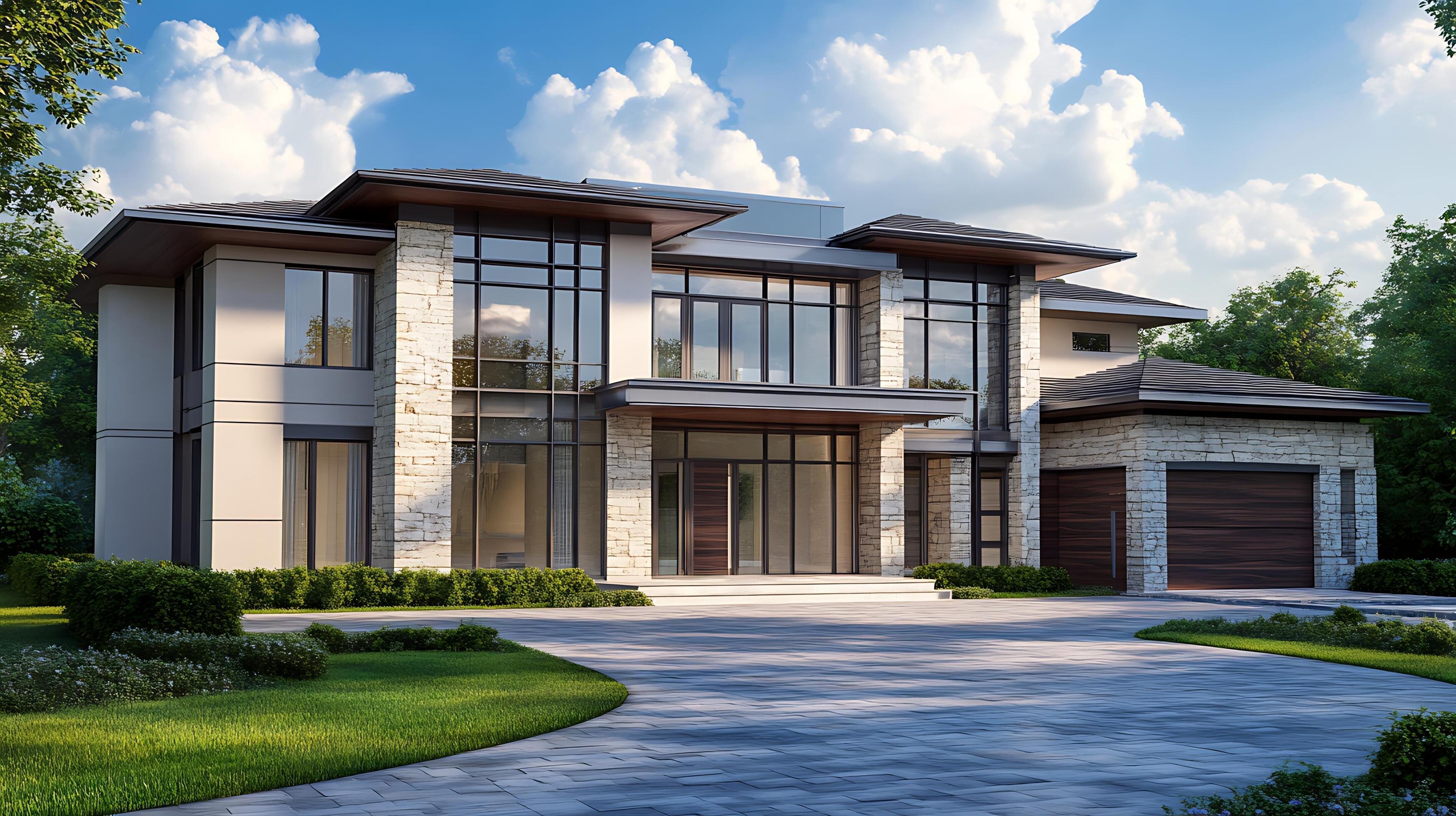 Modern Real Estate Beauty Captured Perfectly in High-Resolution ...