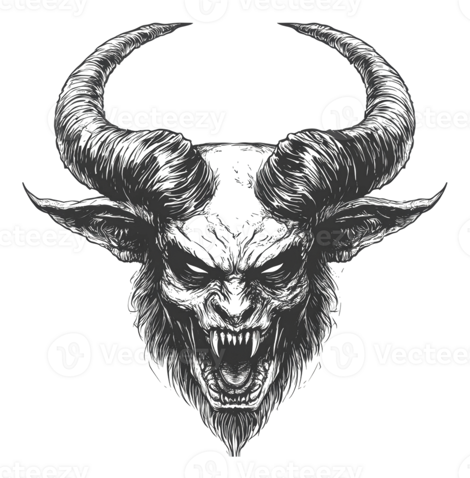 Menacing horned creature illustration 53289880 PNG Menacing horned creature illustration 53289880 PNG