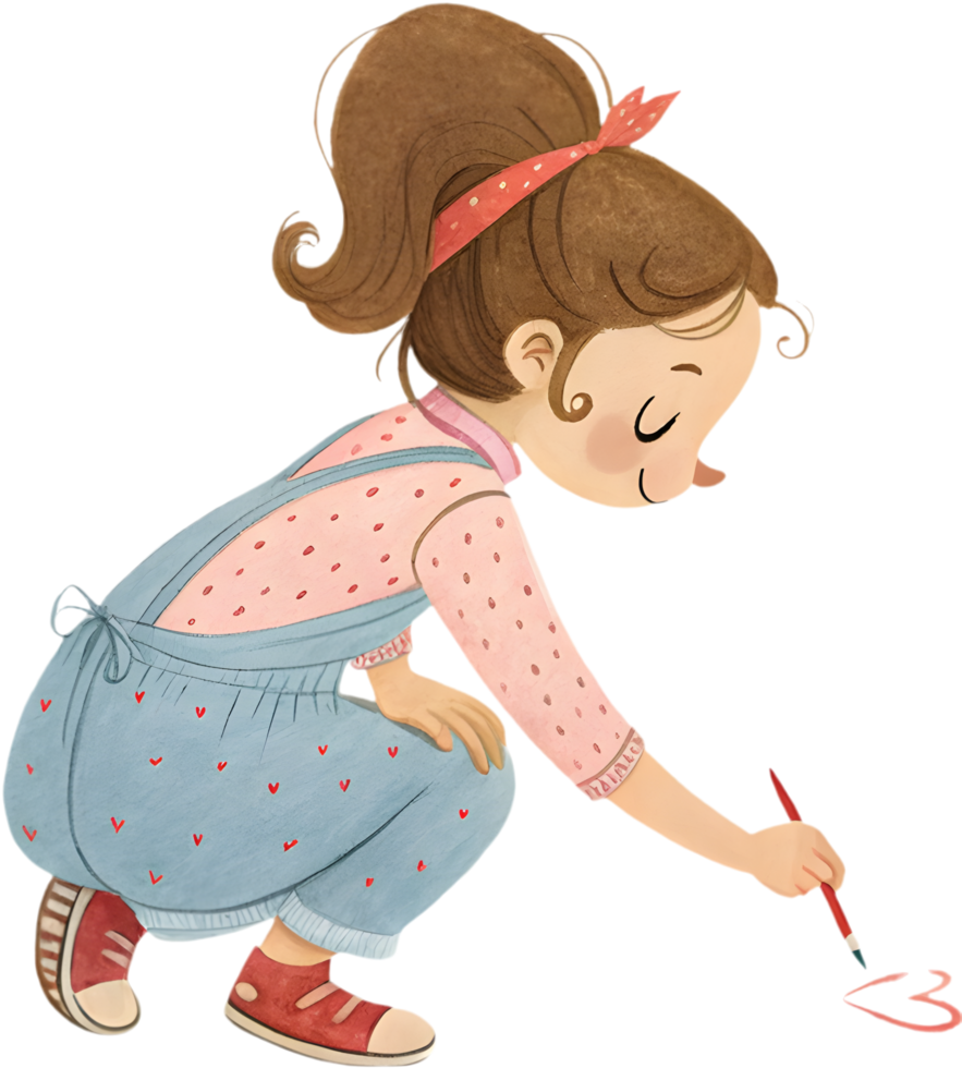 Beautiful Valentines Festival Cartoon Girl for Holiday Decoration ... Beautiful Valentines Festival Cartoon Girl for Holiday Decoration ...