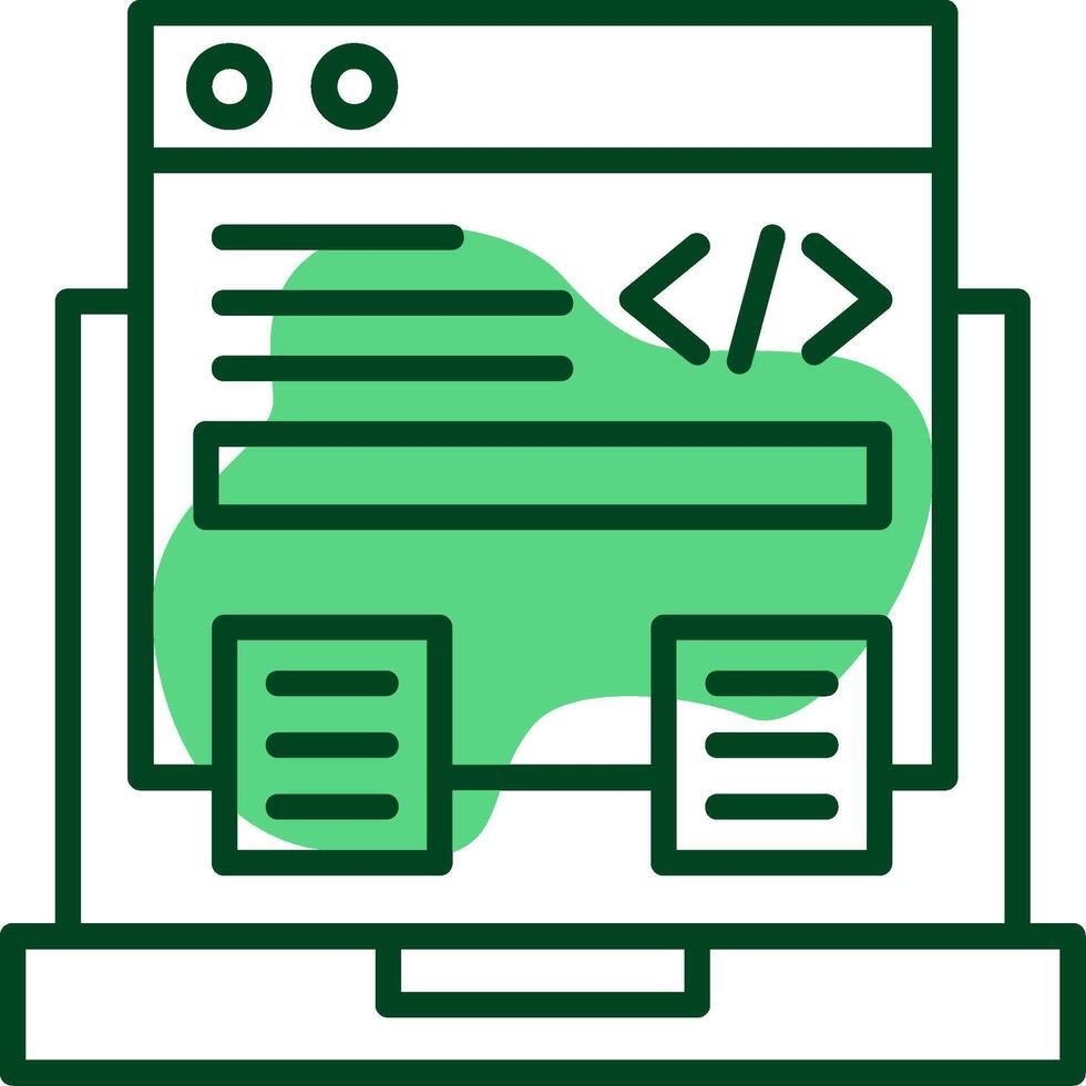 Code Framework Outline Style Icon 53298355 Vector Art at Vecteezy