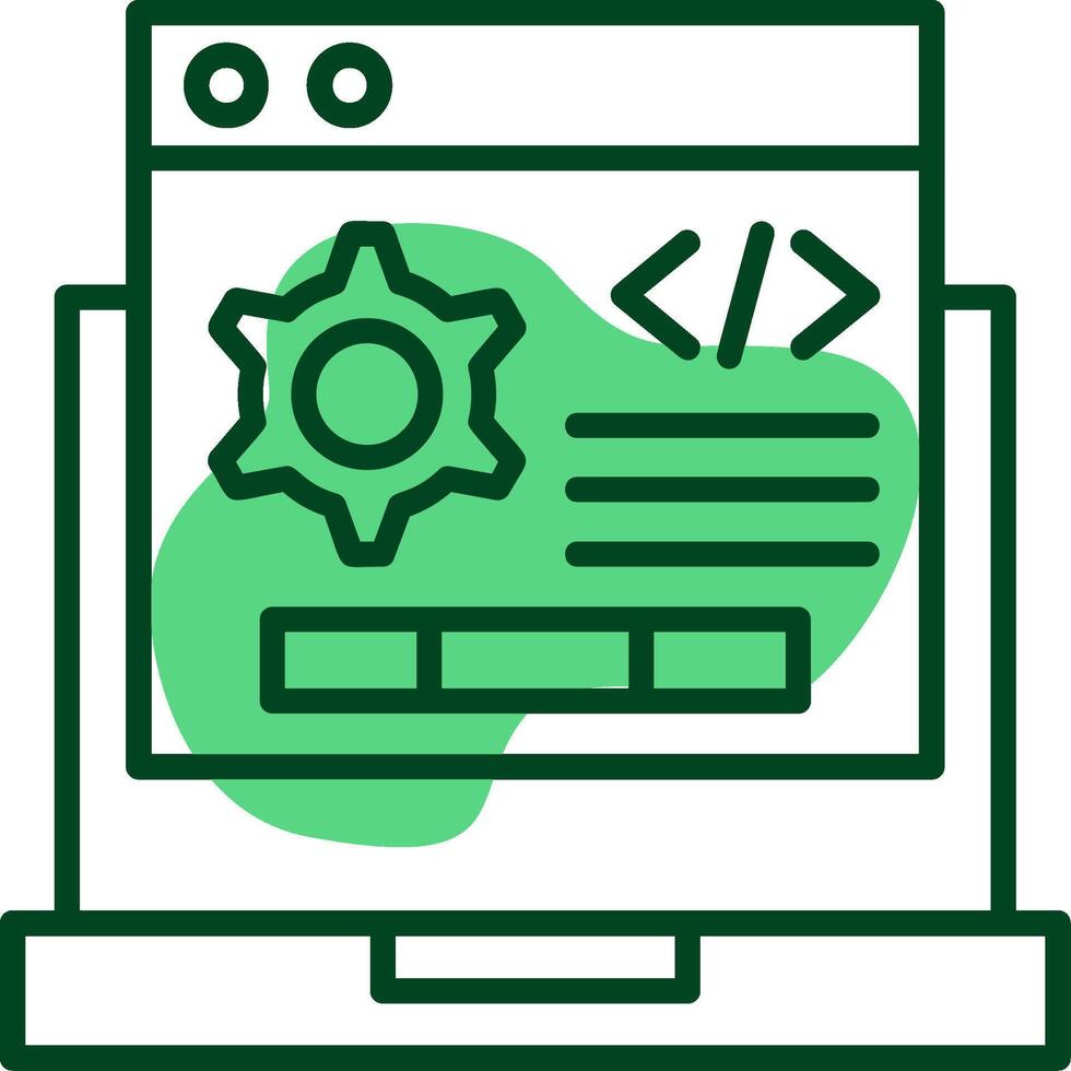 Code Setting Outline Style Icon 53298389 Vector Art at Vecteezy