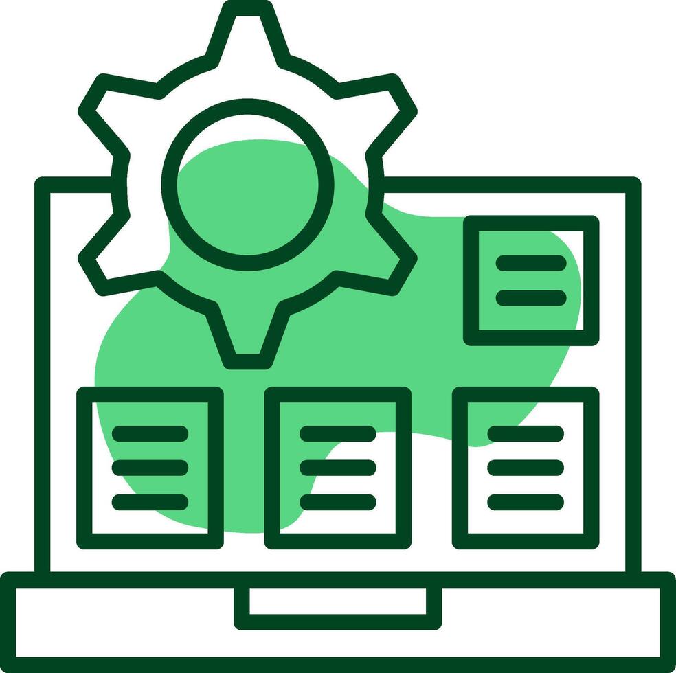 Algorithm Outline Style Icon 53298395 Vector Art At Vecteezy