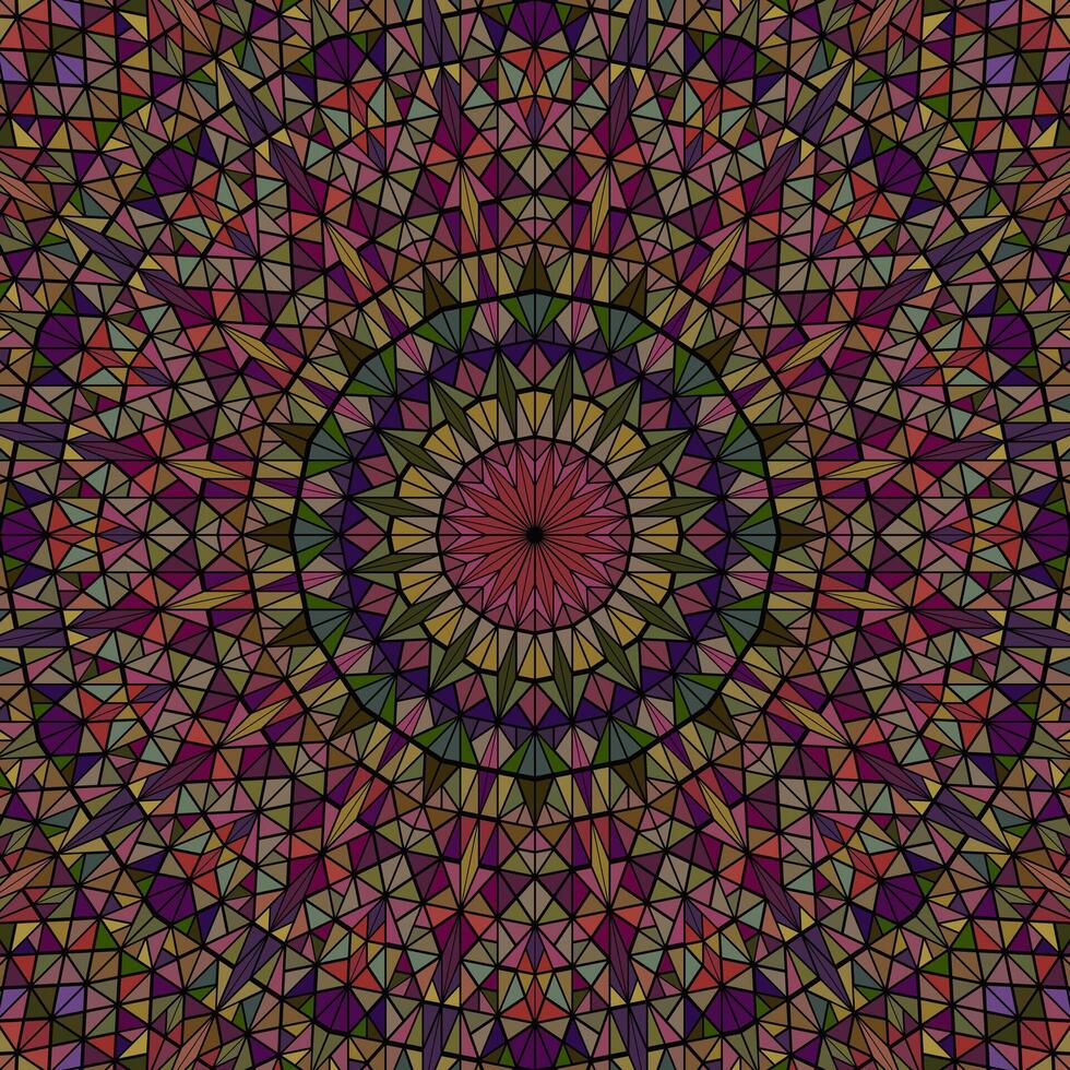 Colorful Abstract Polygonal Round Triangle Mosaic Background Design 53303412 Vector Art At Vecteezy