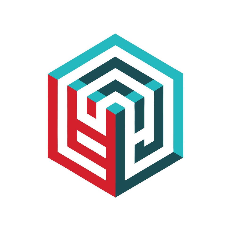 Cube with Bold Typography 53324940 Vector Art at Vecteezy