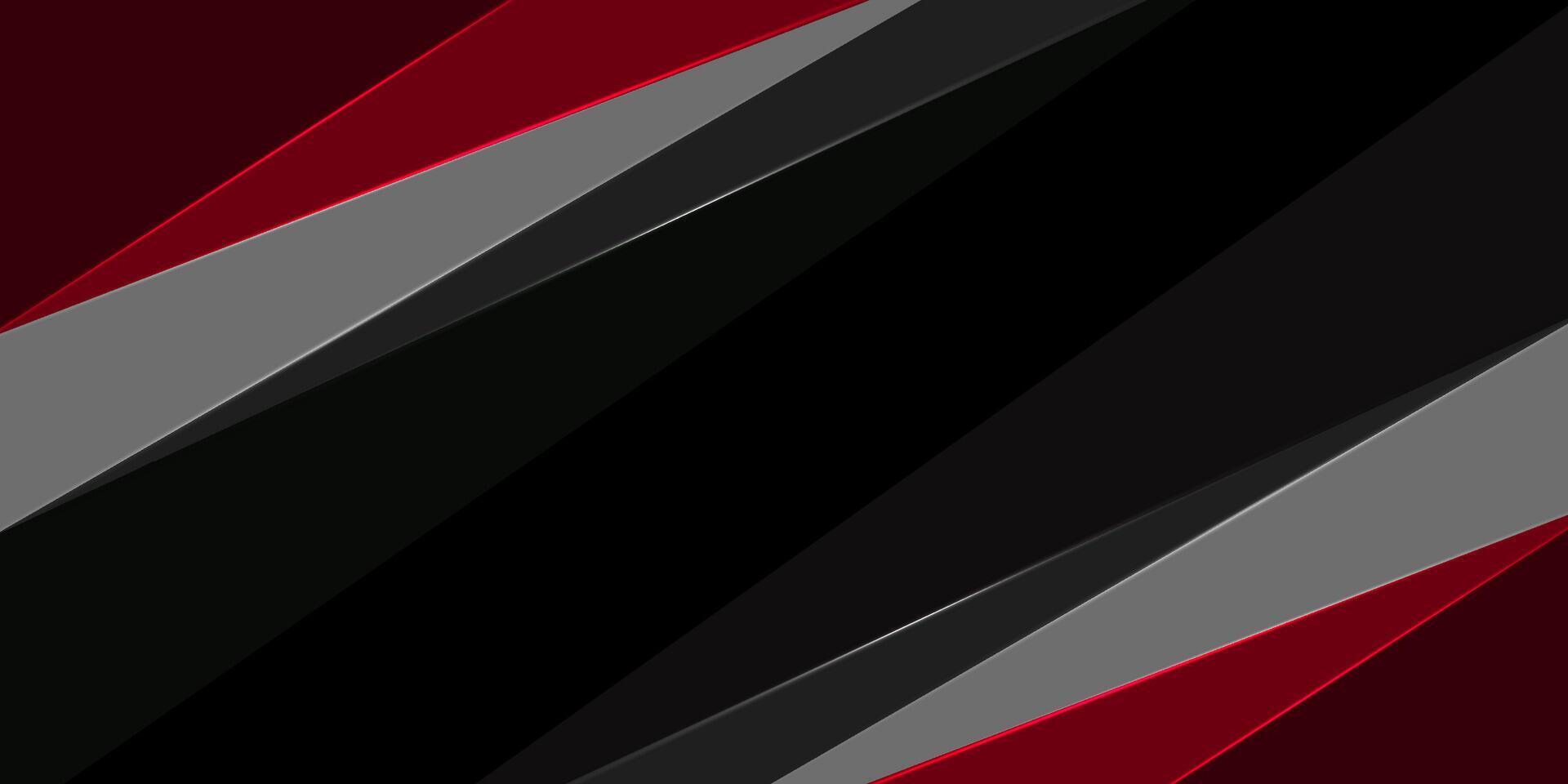 Futuristic Overlap Abstract Dark Red And Gray Triangle On Colorful Geometric Design Modern