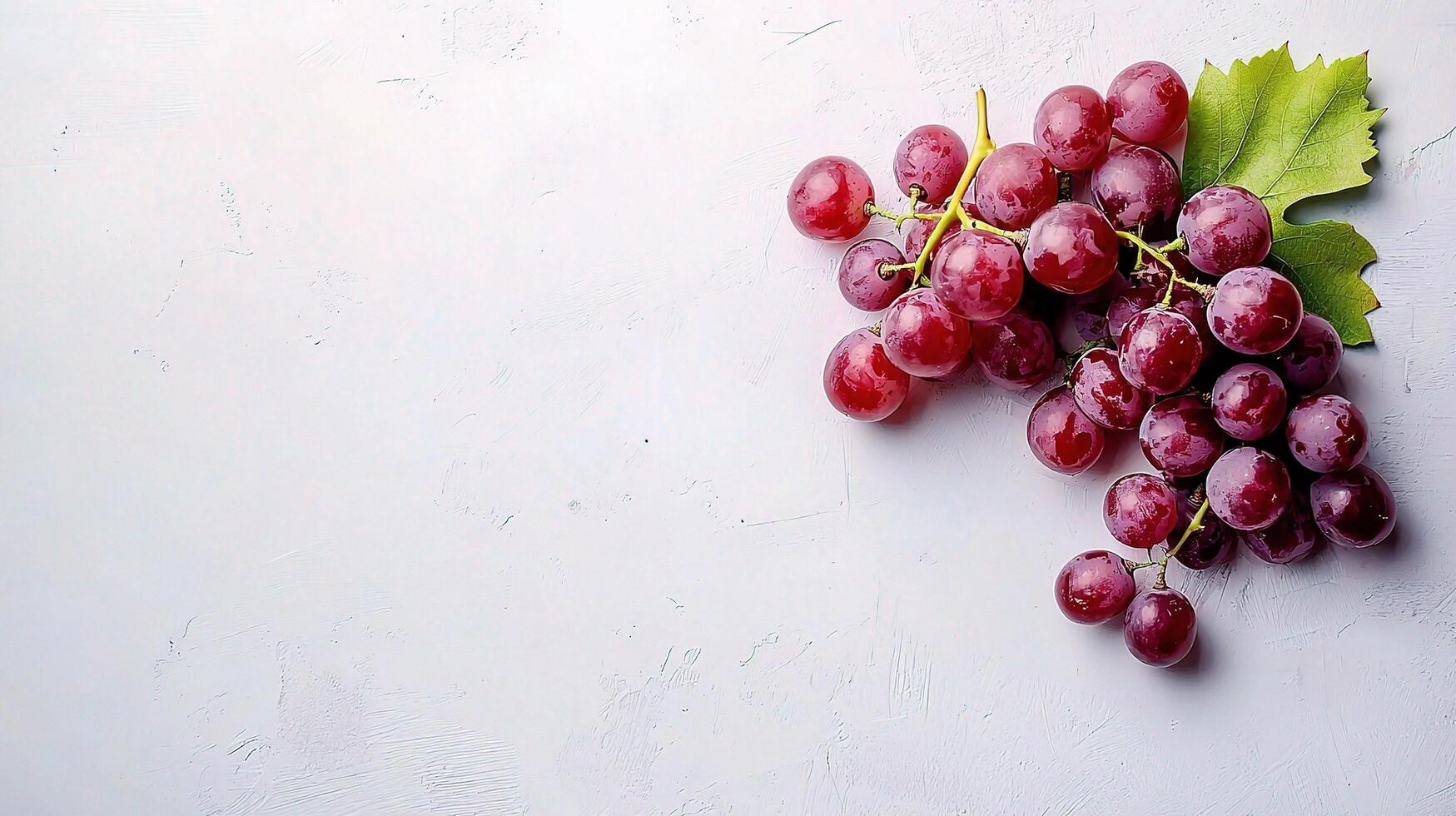 Fresh Red Grapes Bunch Isolated on White Background 53329565 Stock Photo at Vecteezy