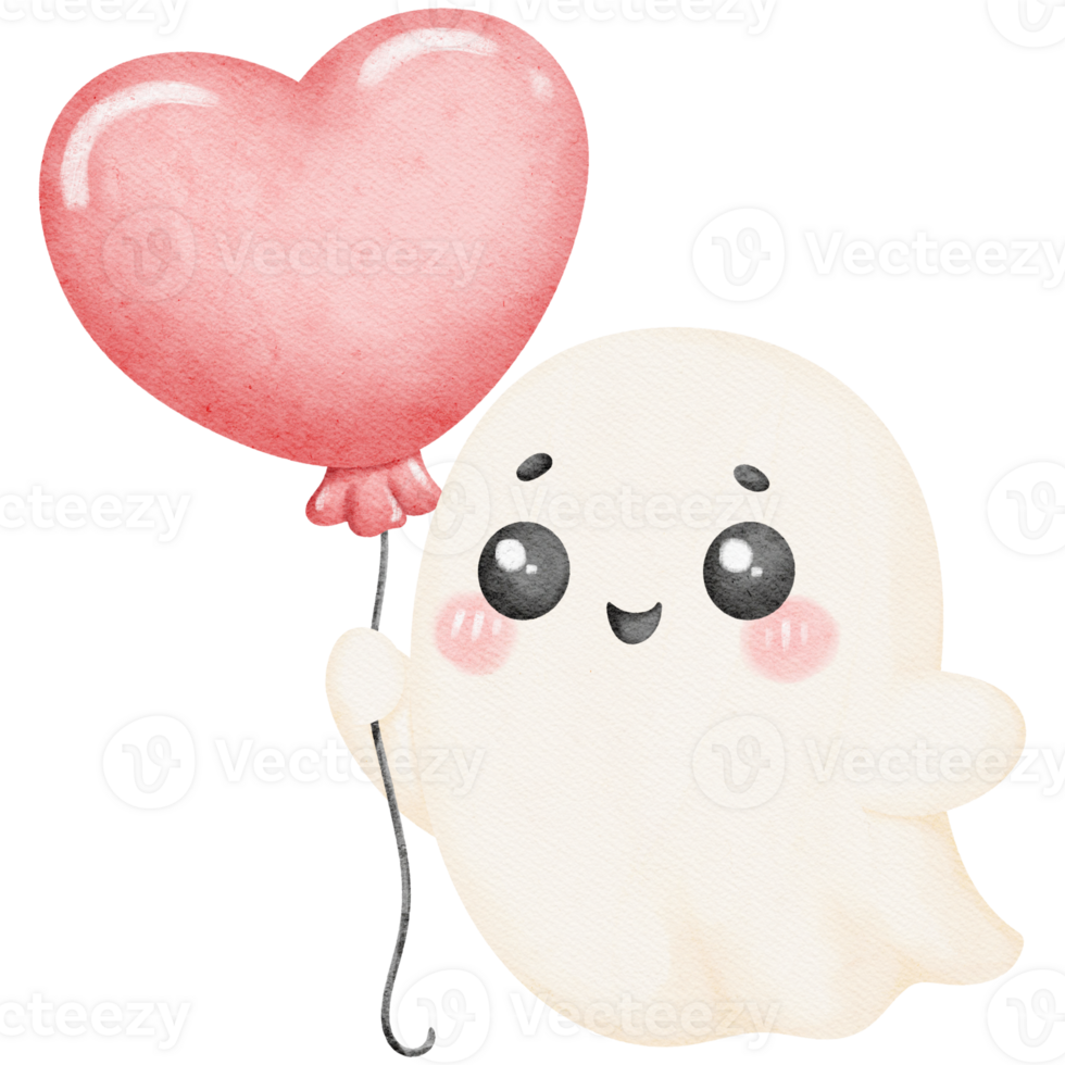 linda fantasma participación un corazón globo Perfecto para enamorado ... linda fantasma participación un corazón globo Perfecto para enamorado ...