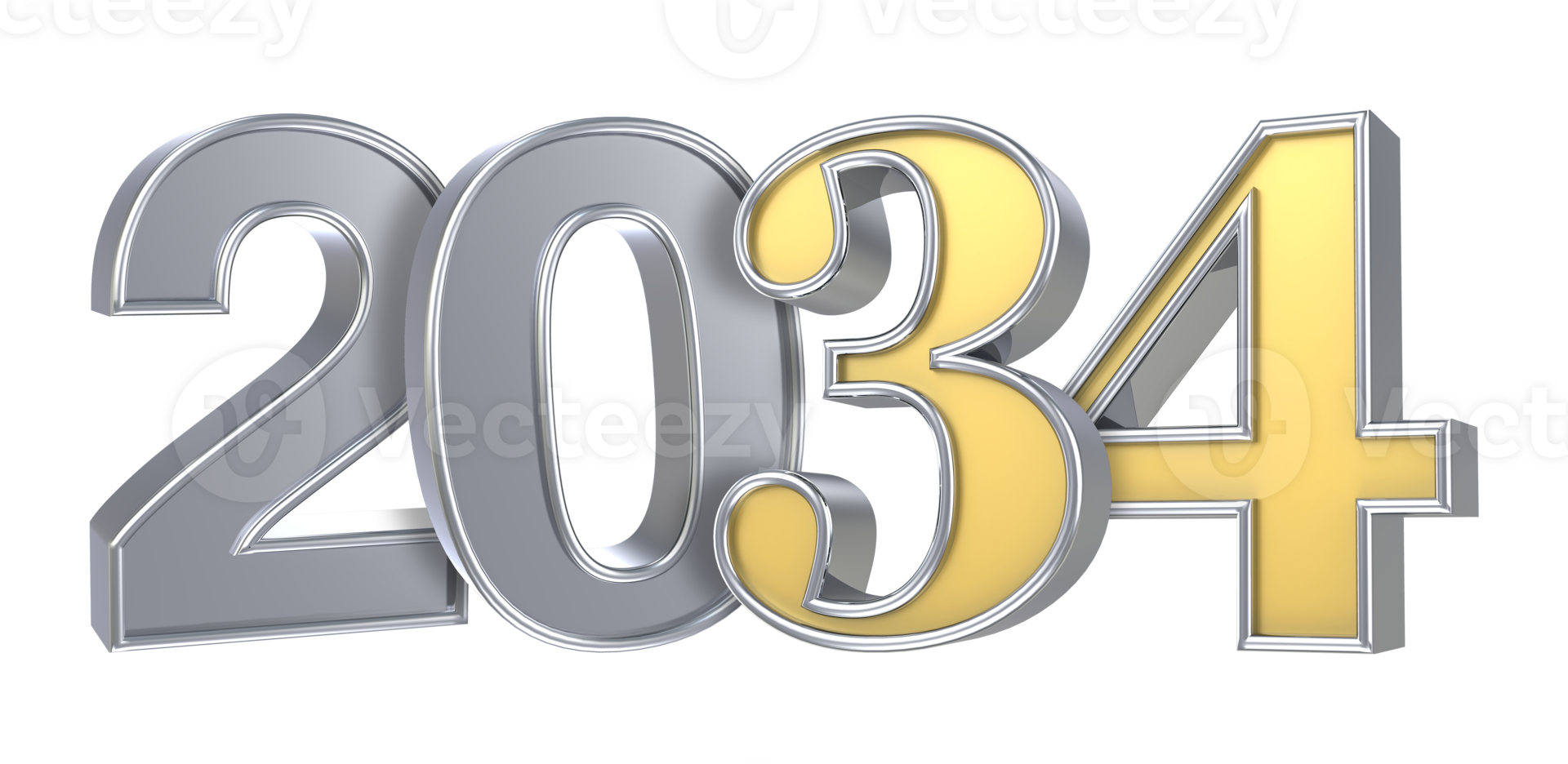 Happy New Year 2034 3D Render 53337678 PNG Happy New Year 2034 3D Render 53337678 PNG