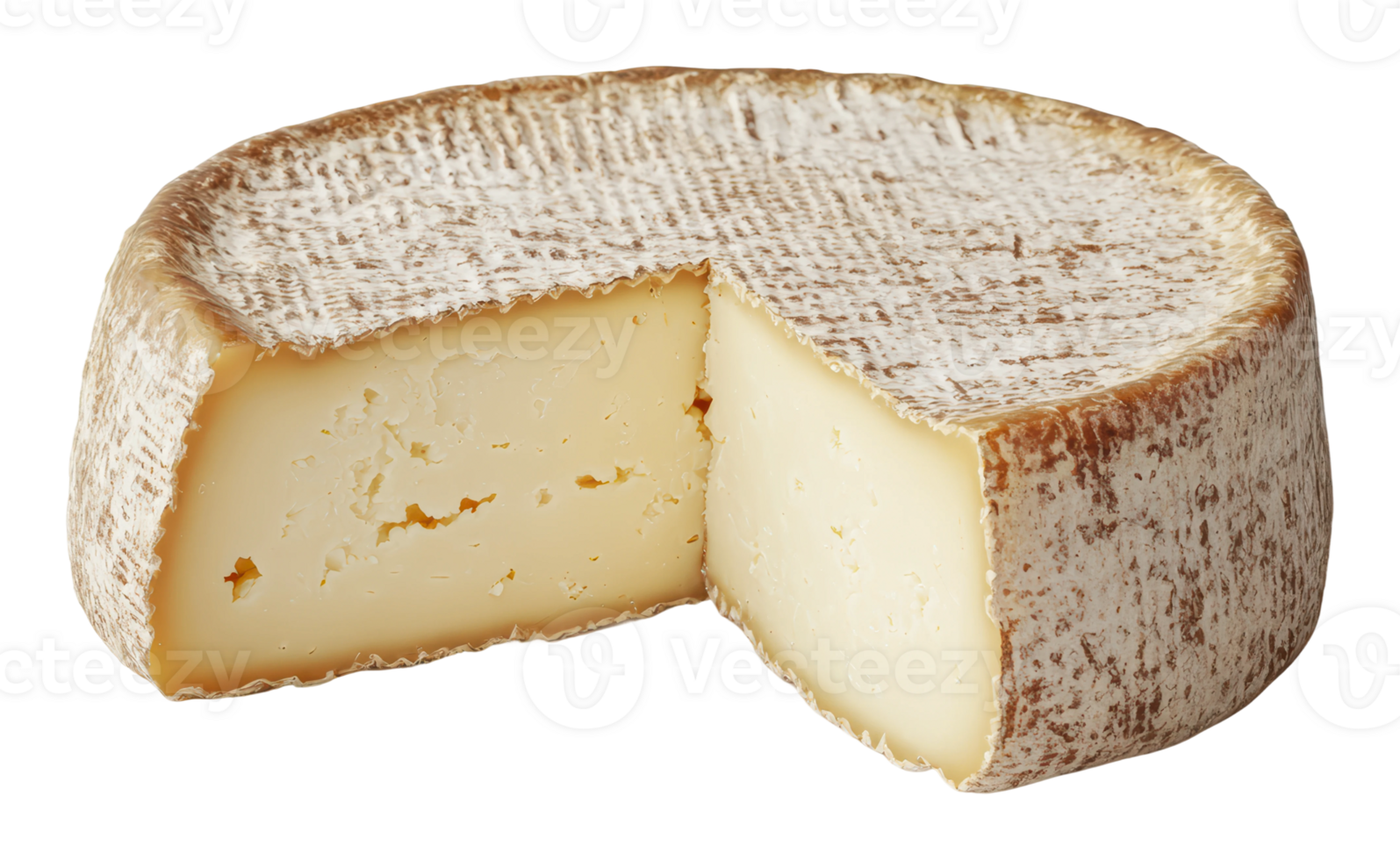 Delicious Cheese Wheel Cut For Tasting Pleasure 53343315 Png