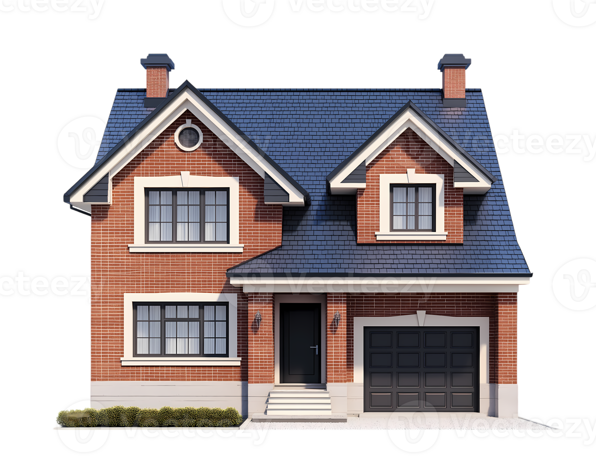 Single Family Detached House isolated on transparent background 53348218 PNG