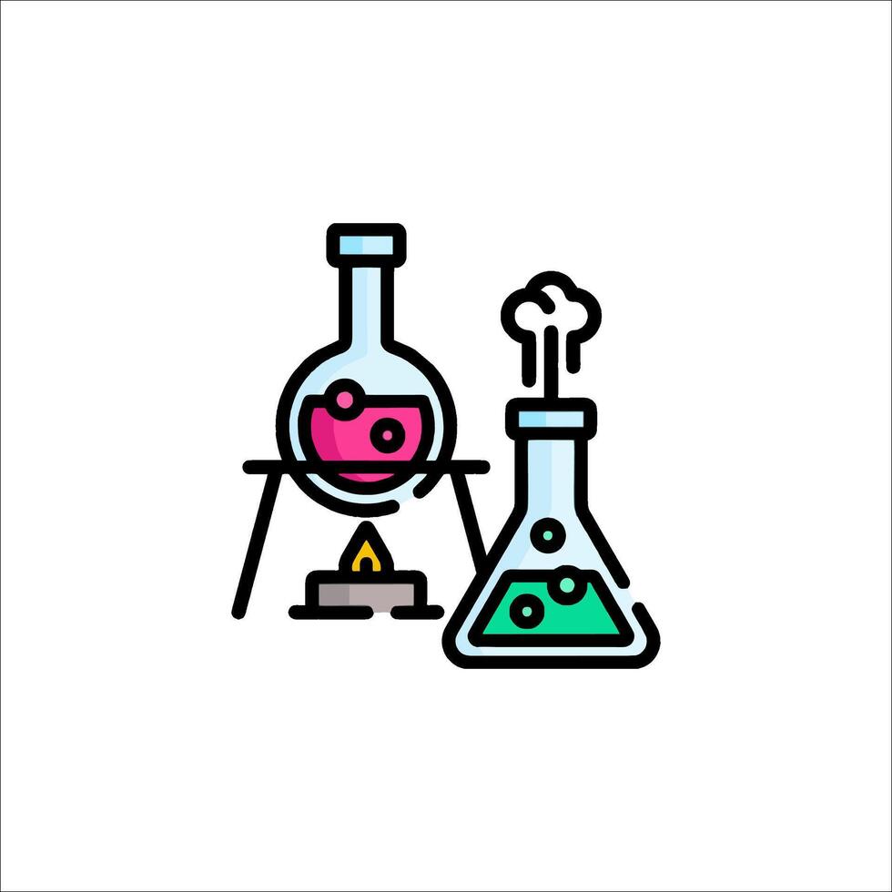 Science Laboratory Icon Illustration 53354114 Vector Art At Vecteezy