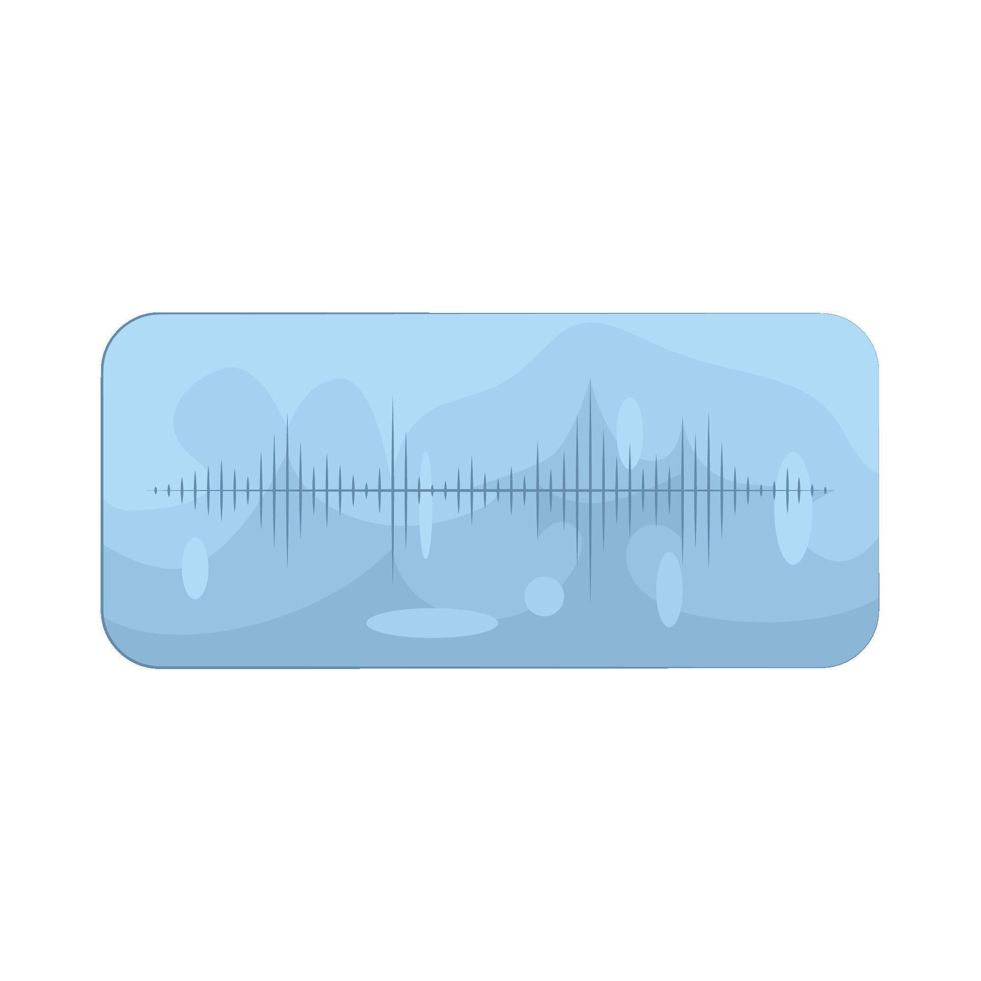 Illustration of Audio Waveform 53362872 Vector Art at Vecteezy