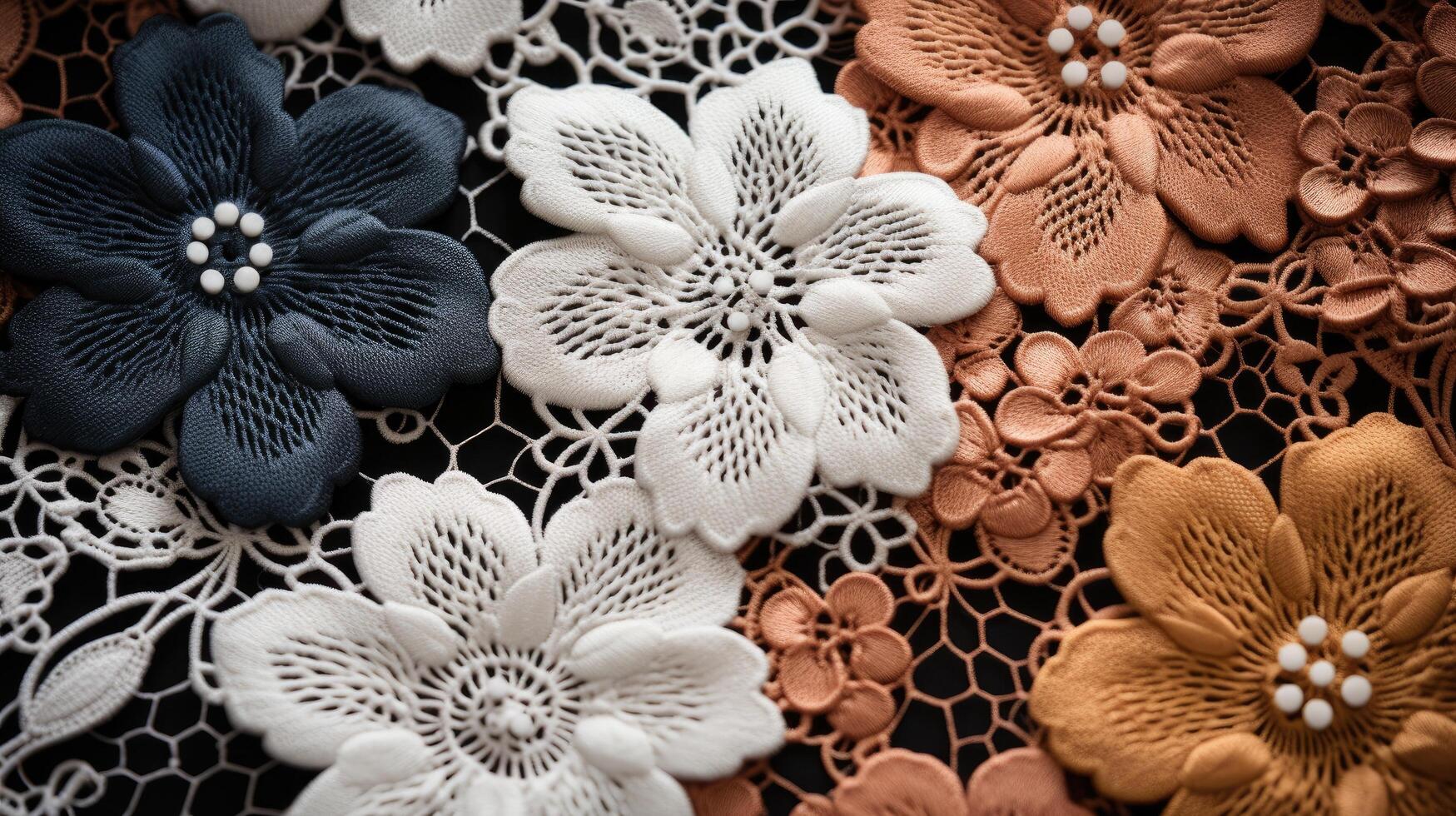 Intricate lace floral pattern 53382108 Stock Photo at Vecteezy