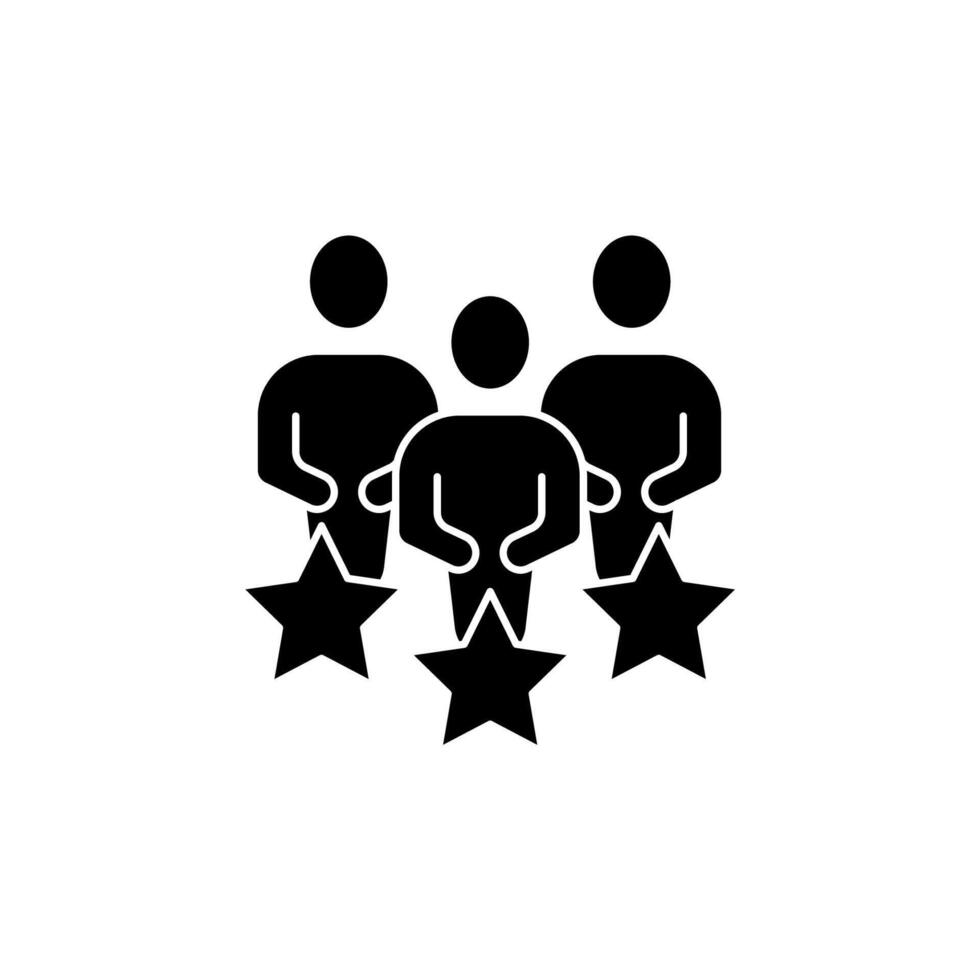 Customer Satisfaction Concept Line Icon Simple Element Illustration
