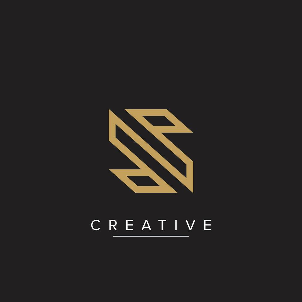 Abstract letter S, SS Logo Design Template Element. 53391875 Vector Art ... Abstract letter S, SS Logo Design Template Element. 53391875 Vector Art ...