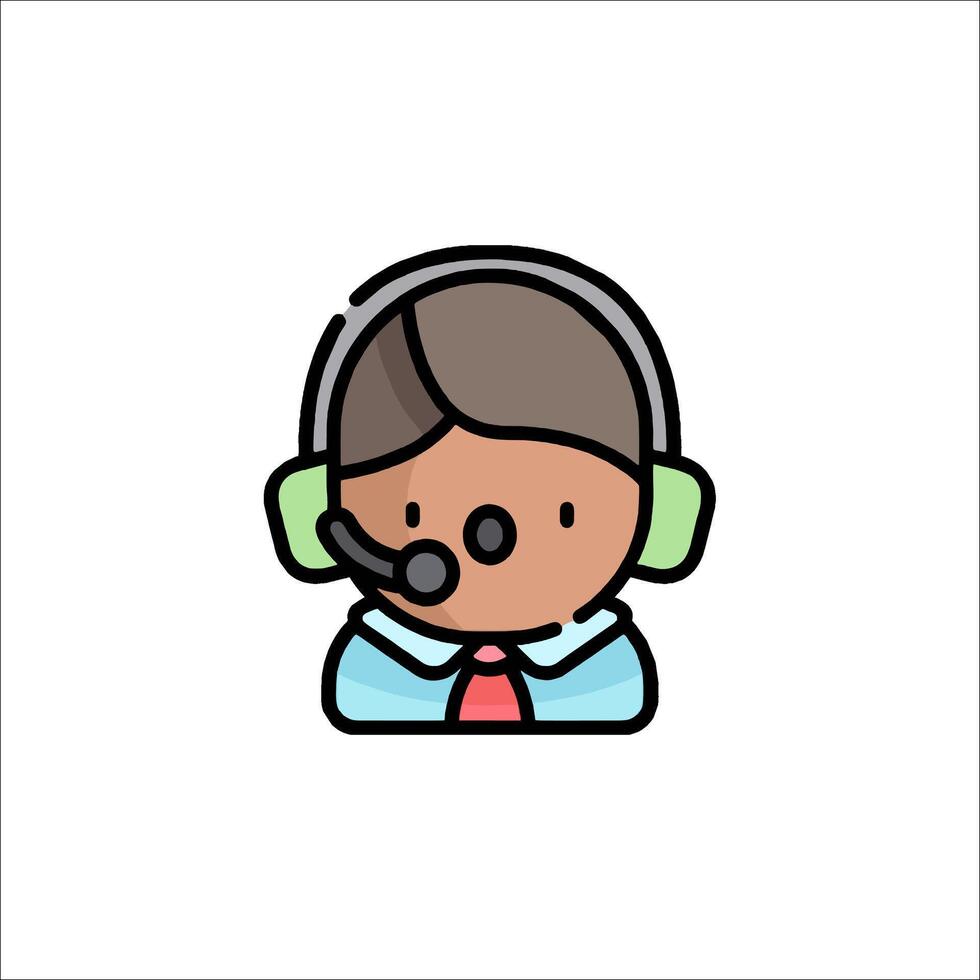 Call center agent icon illustration 53417026 Vector Art at Vecteezy Call center agent icon illustration 53417026 Vector Art at Vecteezy