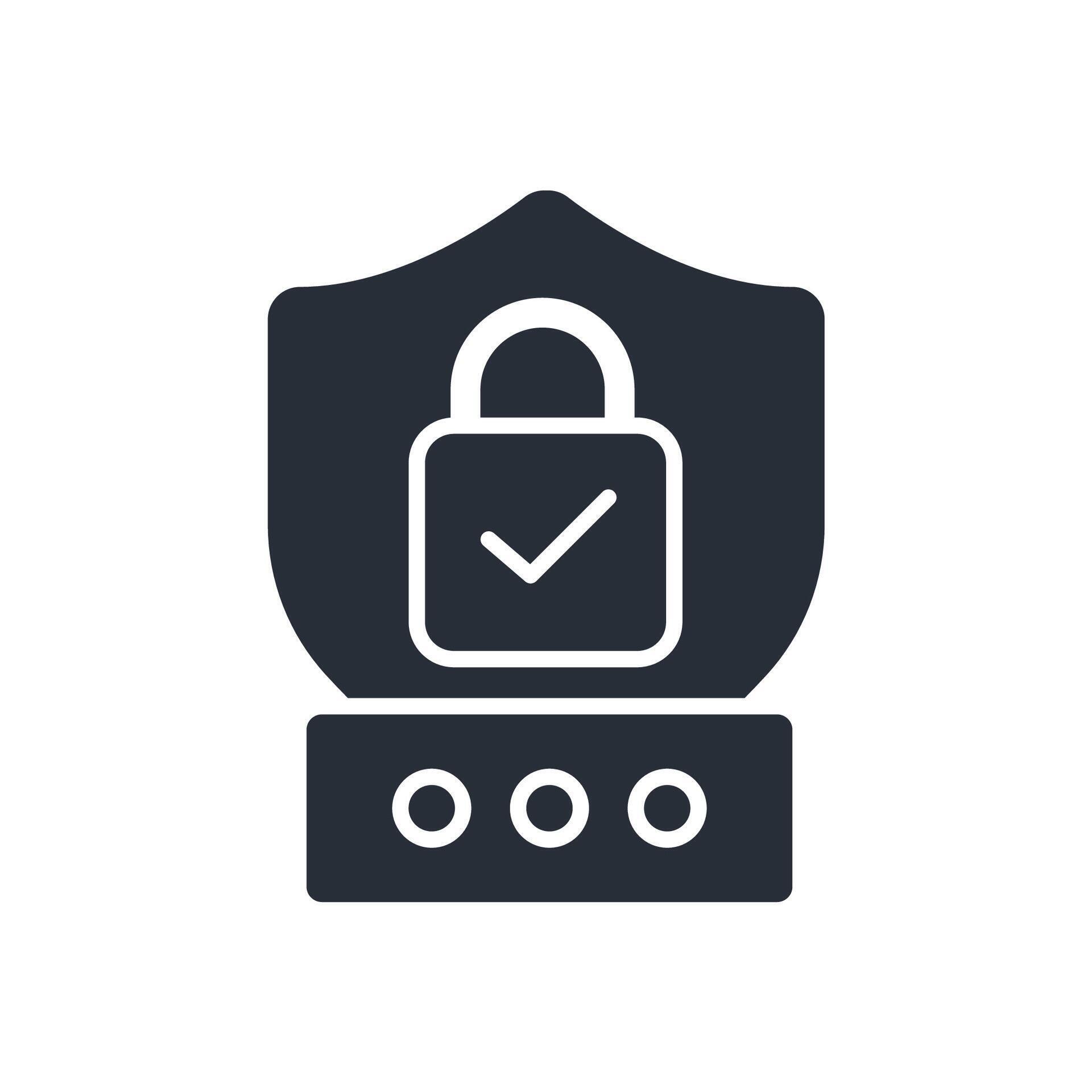 two factor authenticationicon. .Editable stroke.linear style sign for ...