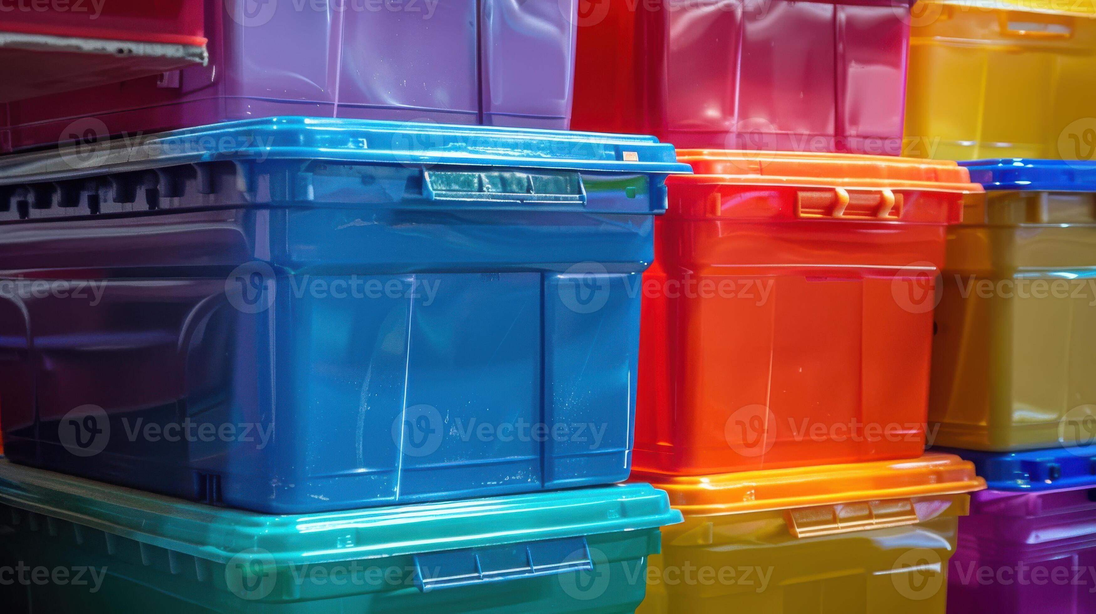 maximizando eficiencia con grande el plastico contenedores para eficaz ...