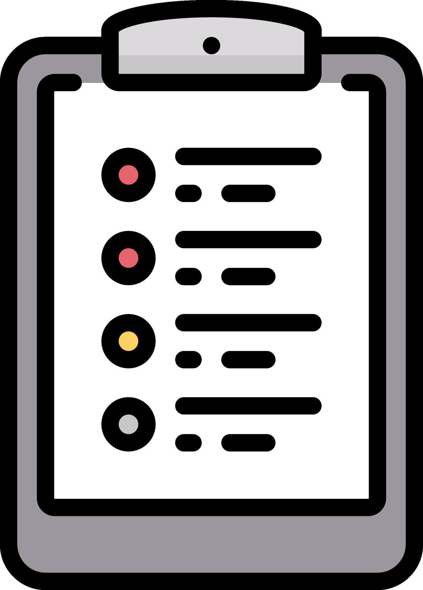 Clipboard with checklists and checkmarks on it 53428595 Vector Art at ...