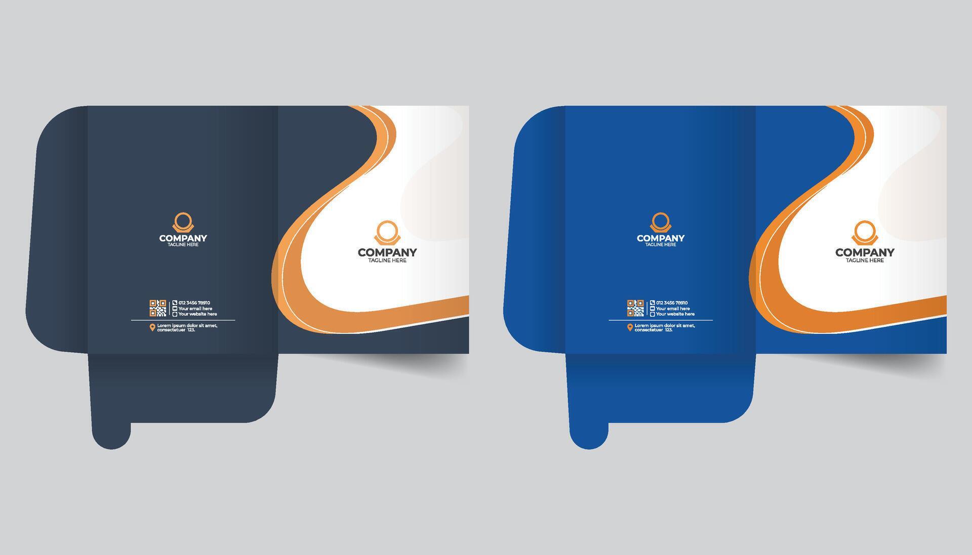 Stylish And Creative Colorful Report Cover Template Minimal File Folder Report Cover Template