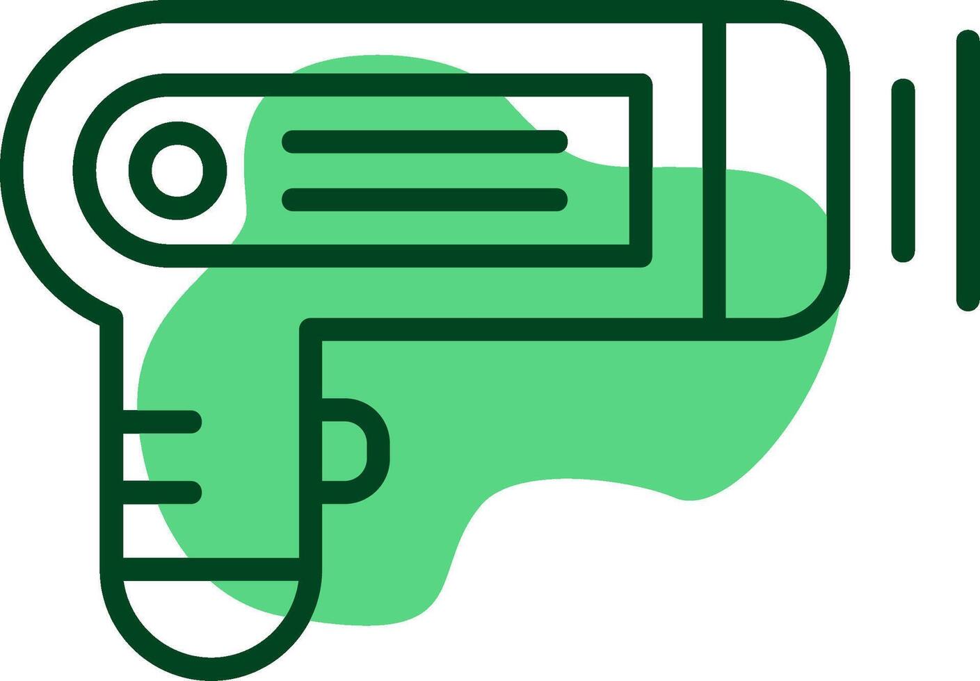 Thermometer Gun Outline Style Icon 53437887 Vector Art At Vecteezy