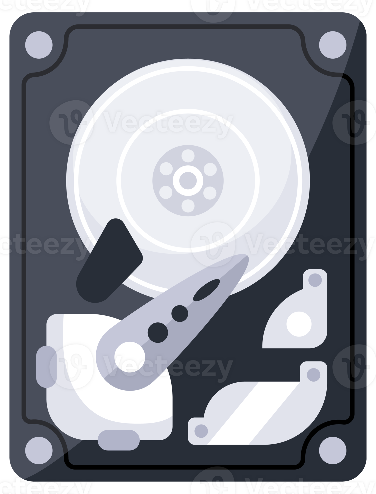 Essential Computer Hardware Components Laying On A White Background Including Cpu Gpu Ram And