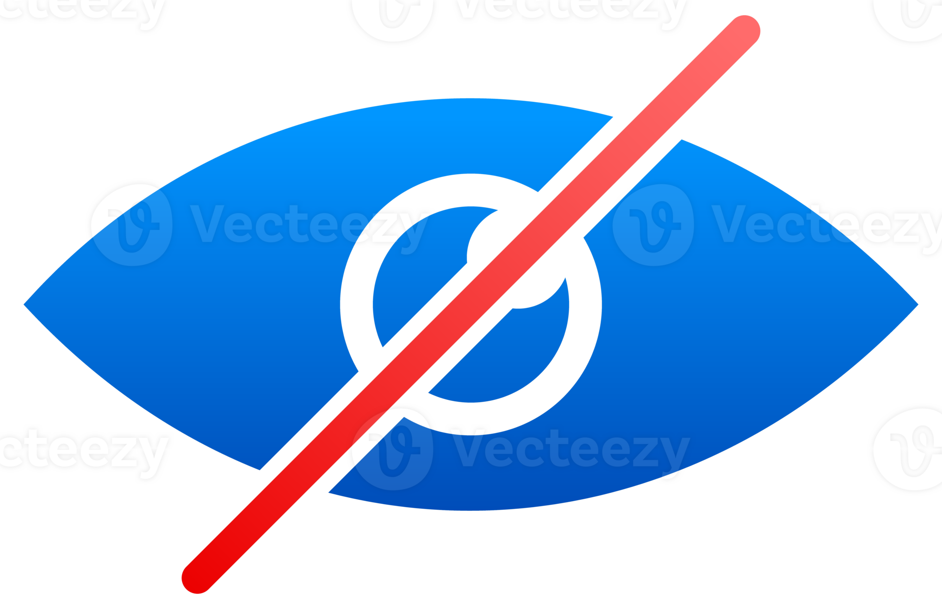 See and unsee eyes icon set. Hide and unhide symbol. Sensitive content. stock illustration ...