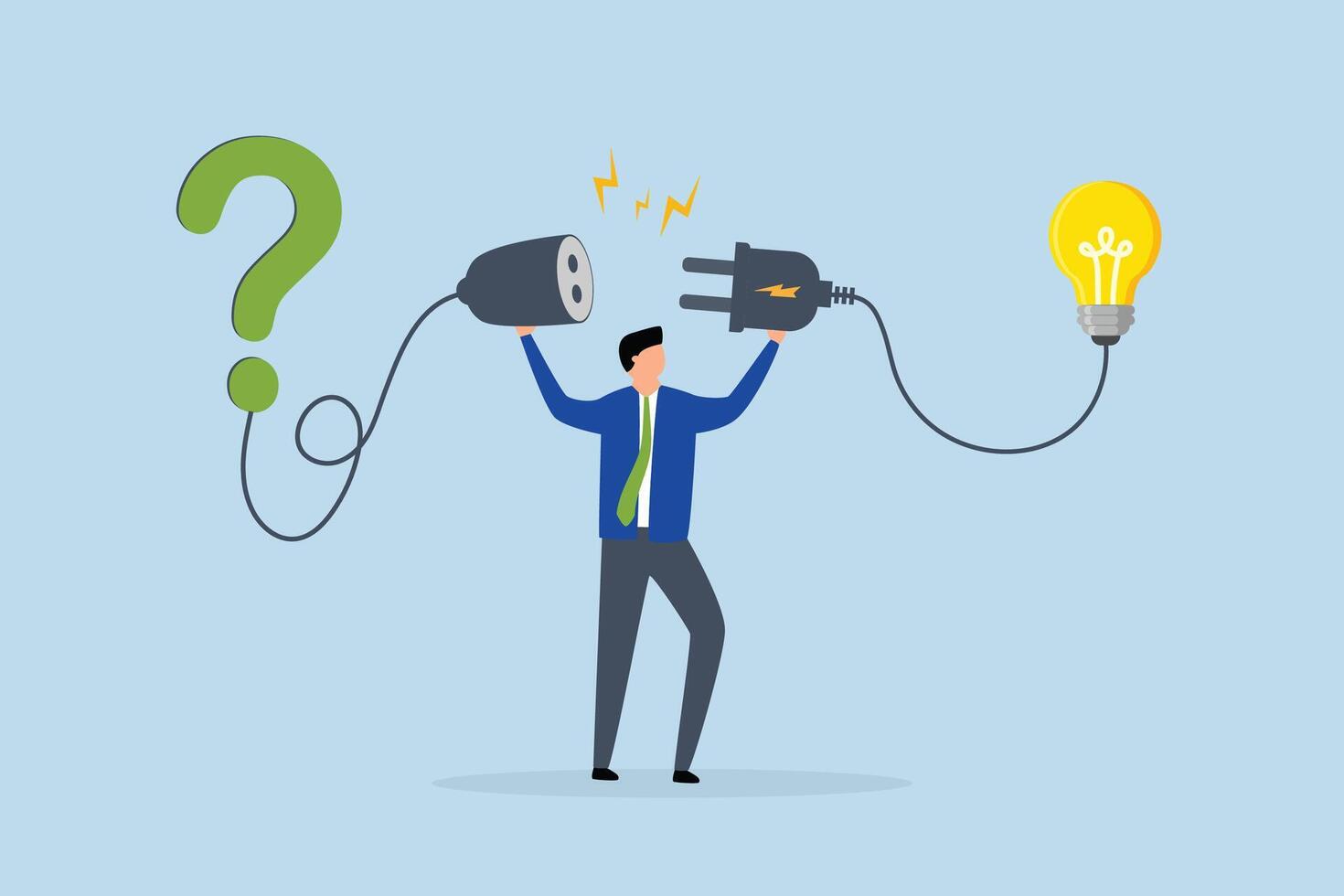 Solution solving problem, entrepreneur link query with illumination ... Solution solving problem, entrepreneur link query with illumination ...