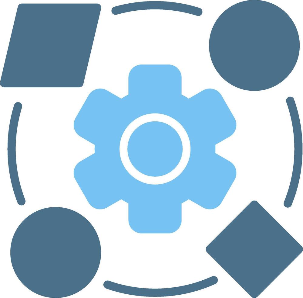 Process Glyph Two Color Icon Design 53497996 Vector Art at Vecteezy