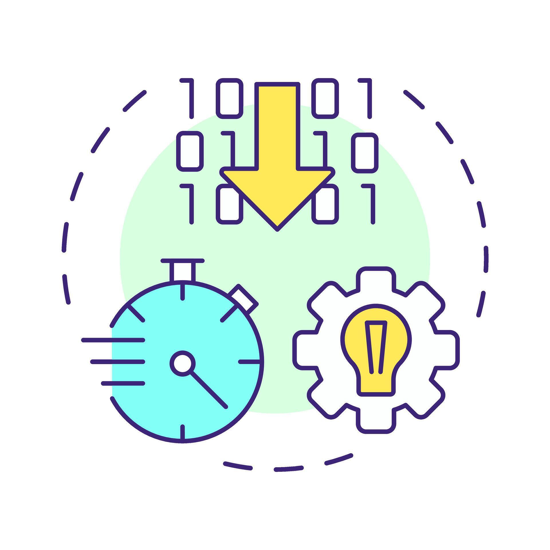 Low Code Multi Color Concept Icon Drag And Drop Interfaces With Pre