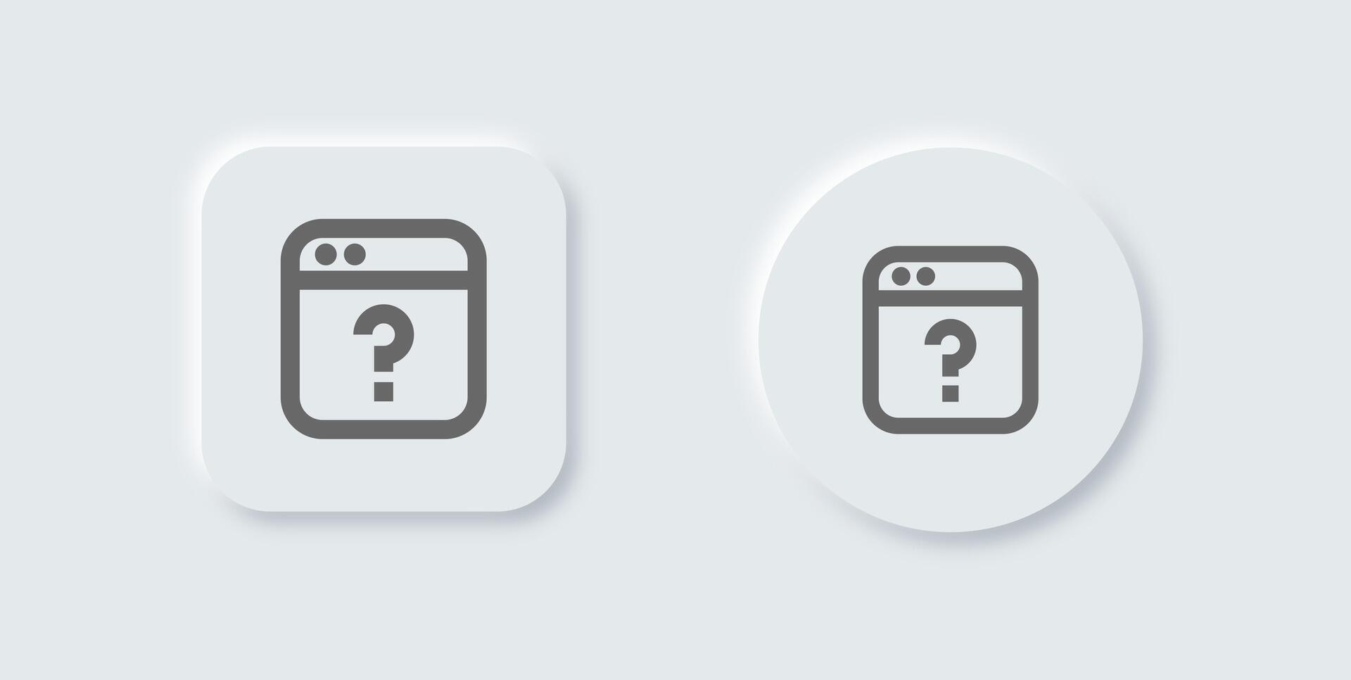 Forget Line Icon In Neomorphic Design Style Password Signs