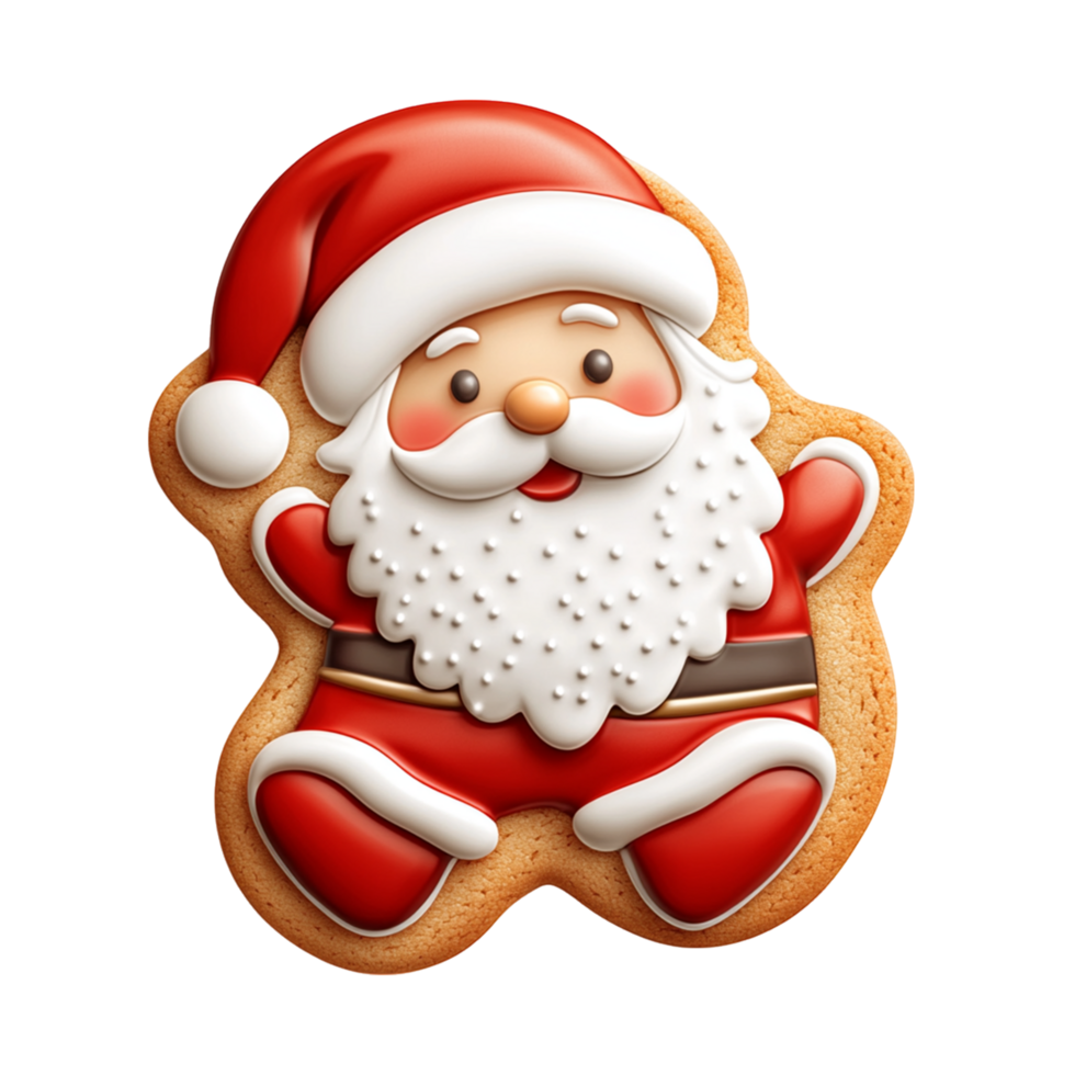 Smiling Santa Claus Gingerbread Cookie 53577586 PNG Smiling Santa Claus Gingerbread Cookie 53577586 PNG