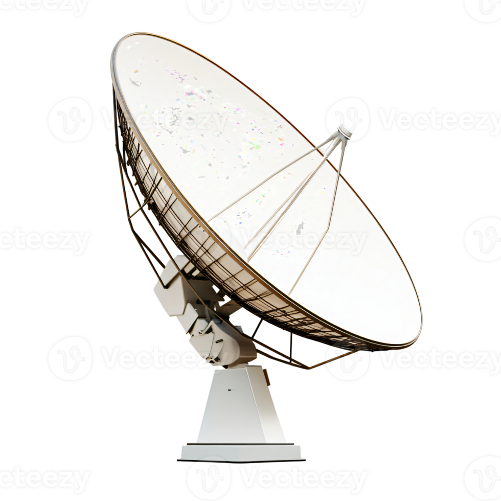 Large Satellite Dish Antenna Telecommunications Global Communication ...