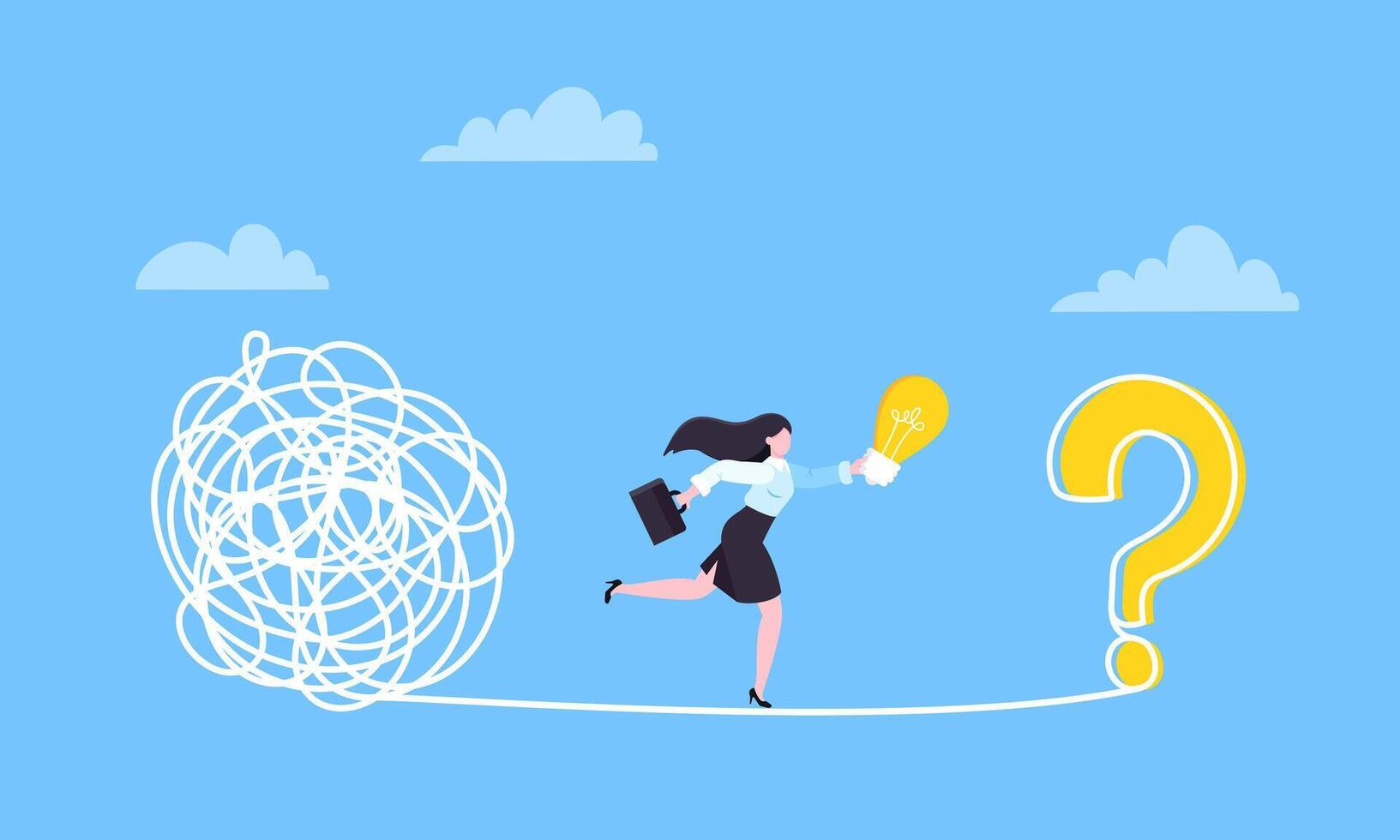 Understanding problem solution simplify challenge. 53580448 Vector Art ... Understanding problem solution simplify challenge. 53580448 Vector Art ...
