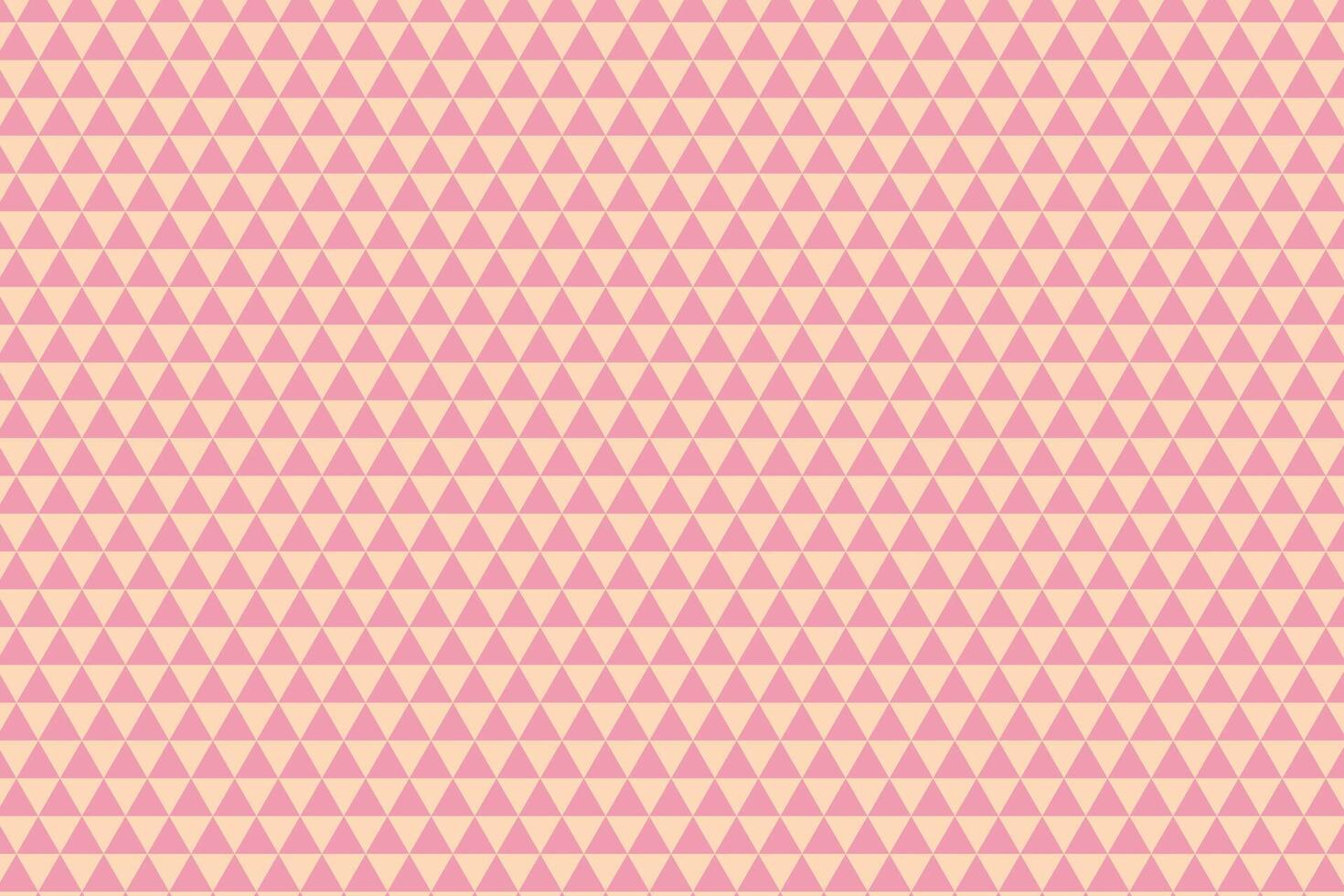 Simple Abstract Lite Cream Color Creative Small Triangle Pattern On