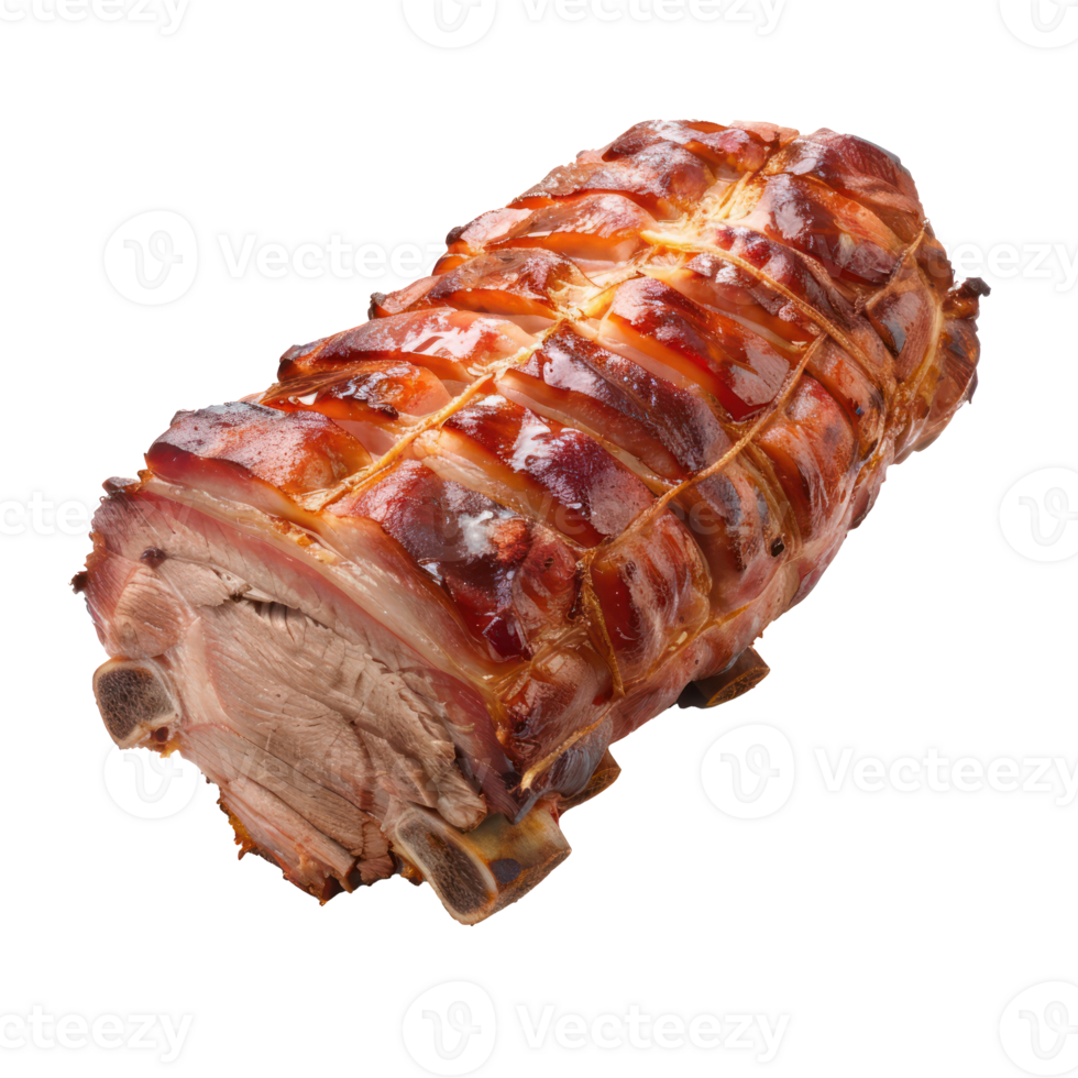 A Pork Roast On A Transparency Background 53648049 Png