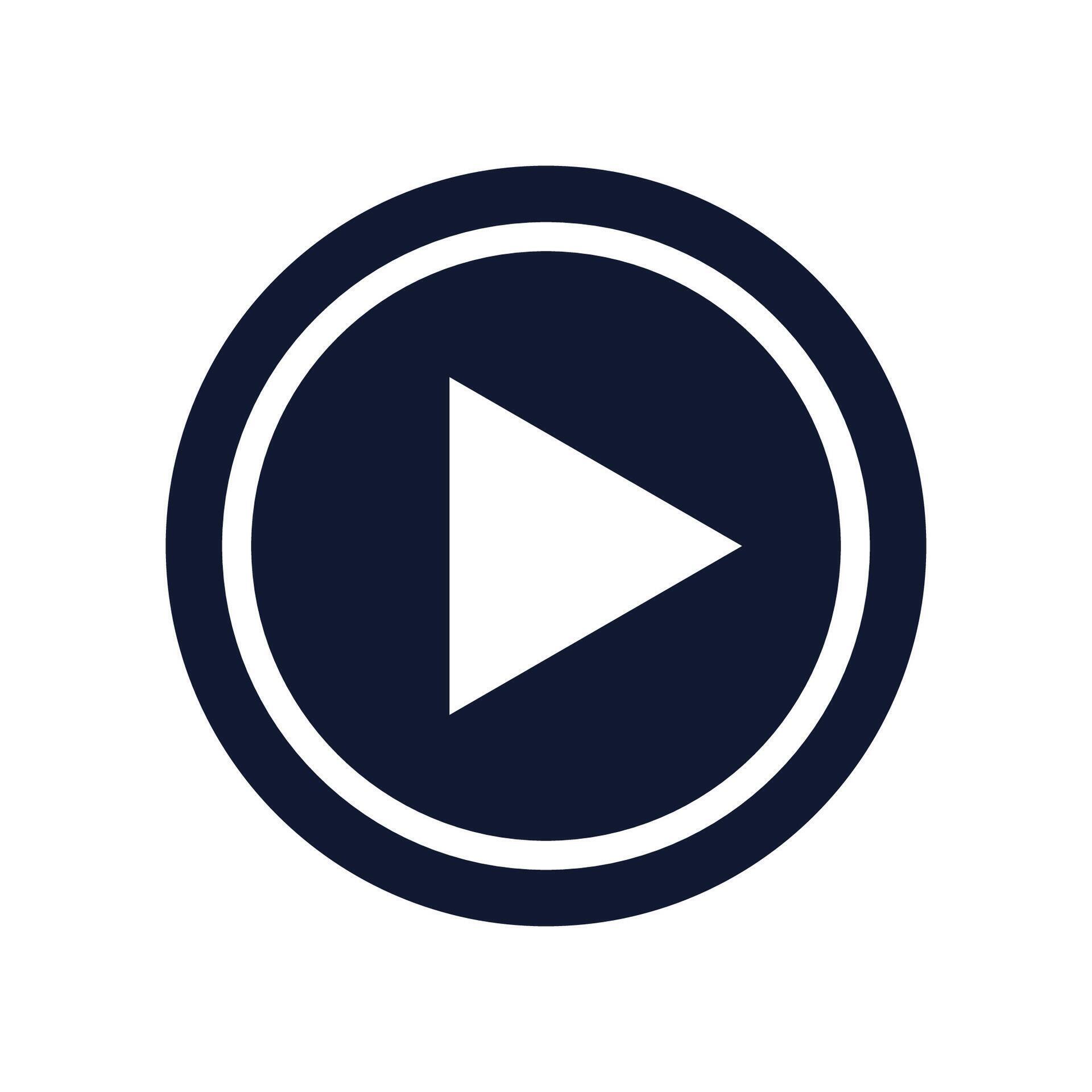 Play button, Play button icon. Black Play button icon, play icon. play symbol. 53653727 Vector ...