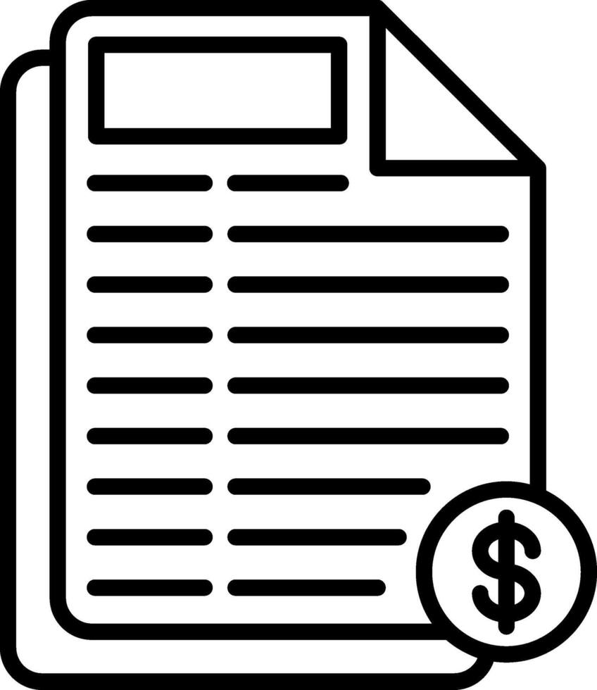 File Line Icon 53674837 Vector Art at Vecteezy