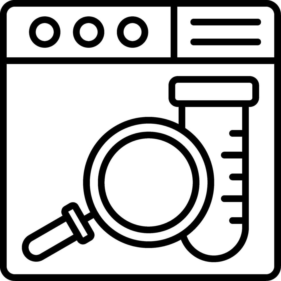 Test Line Icon 53675570 Vector Art at Vecteezy