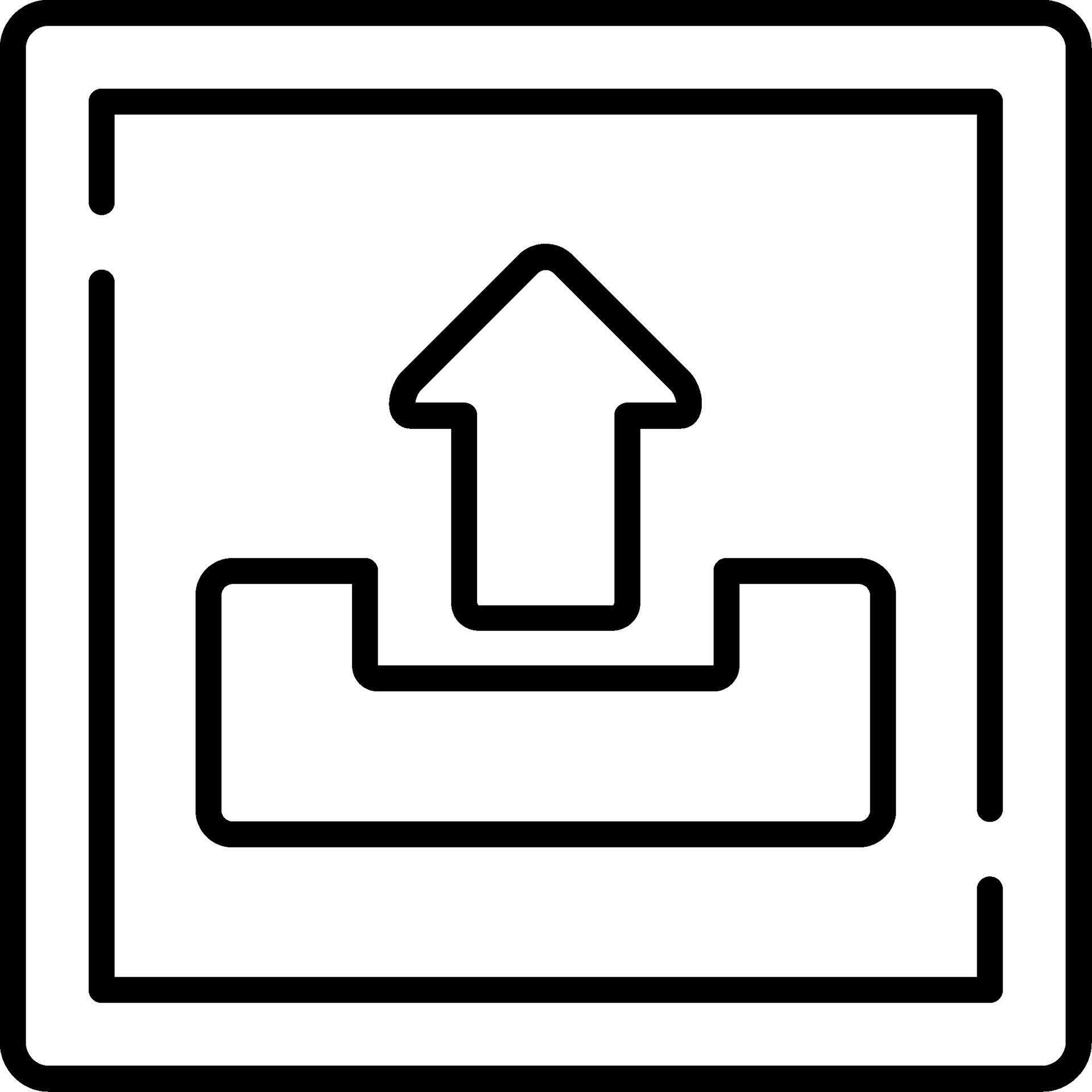 Arrow Up Line Icon 53675656 Vector Art at Vecteezy Arrow Up Line Icon 53675656 Vector Art at Vecteezy