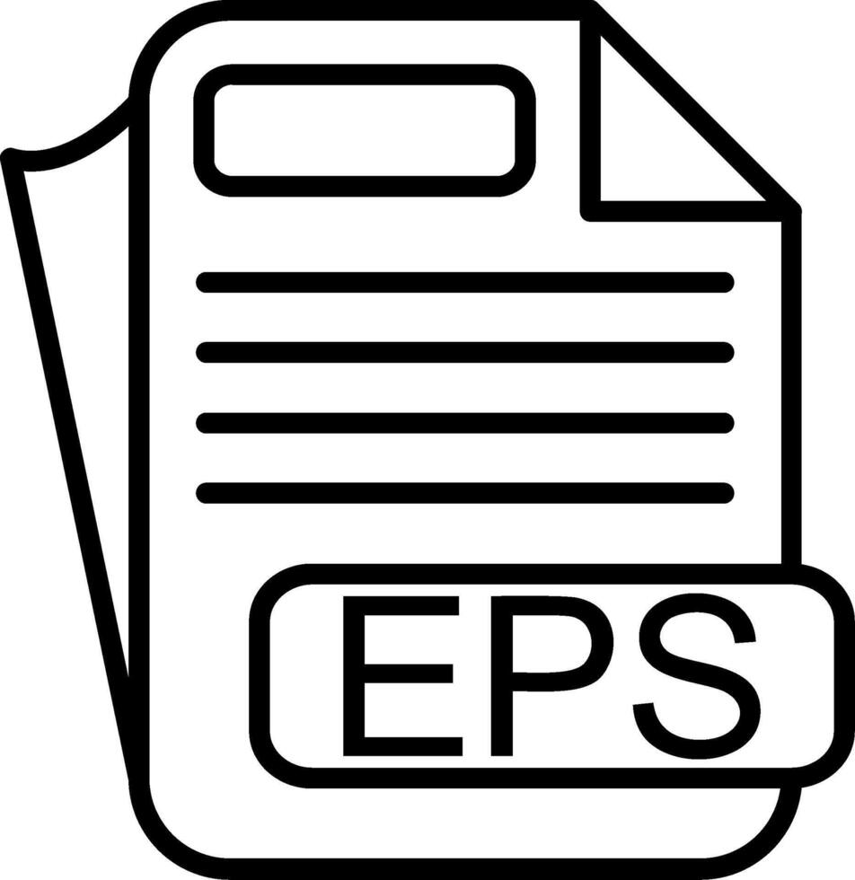 Eps File Format Line Icon 53677590 Vector Art At Vecteezy