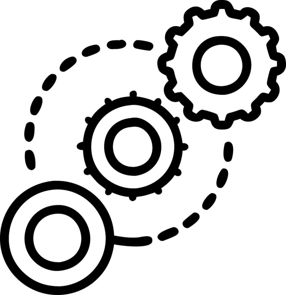 Glowing abstract concentric circles representing workflow automation 53679279 Vector Art at Vecteezy