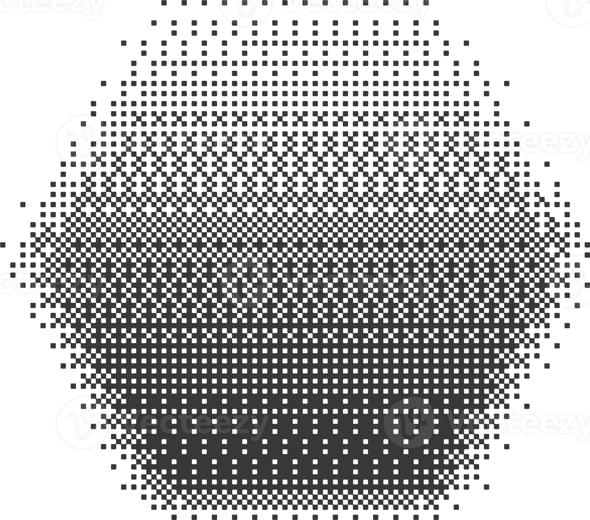 Bitmap Pixel Arcade Game Effect Hexagon Y2k Halftone Shape Dither Aesthetic Gradient Pentagon