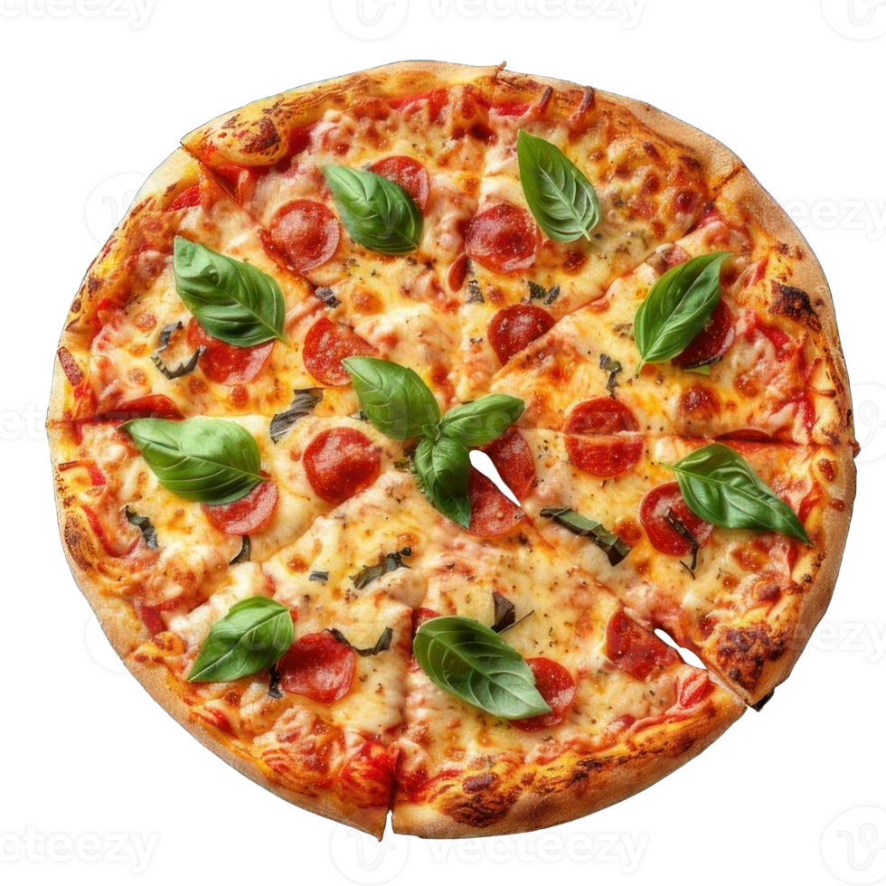 Collection of . Pizza, isolated on a transparency background. 53688332 PNG