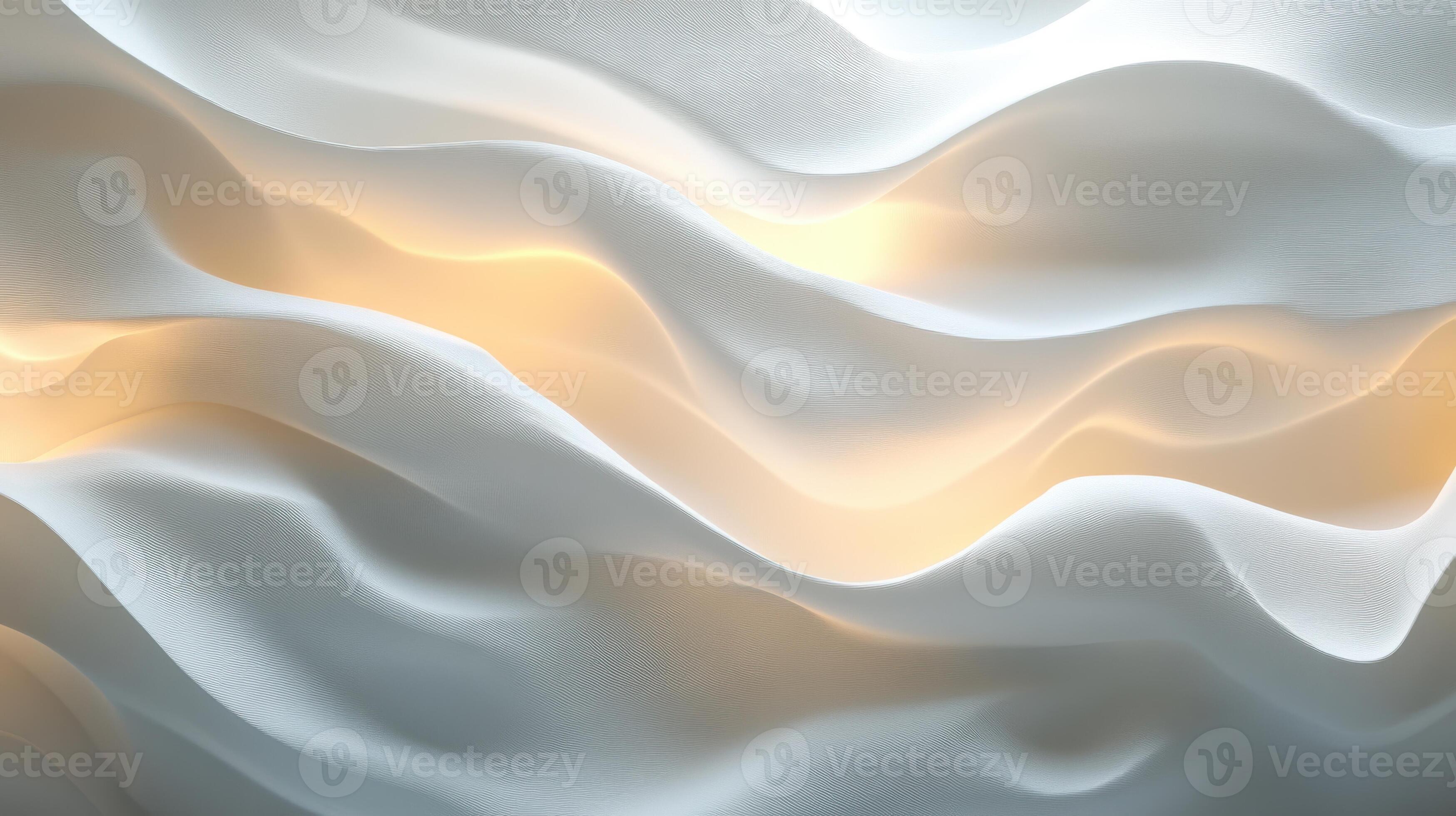 Softly illuminated 3D surface, flowing light and shadow interplay. Light shadow 3d pattern ...